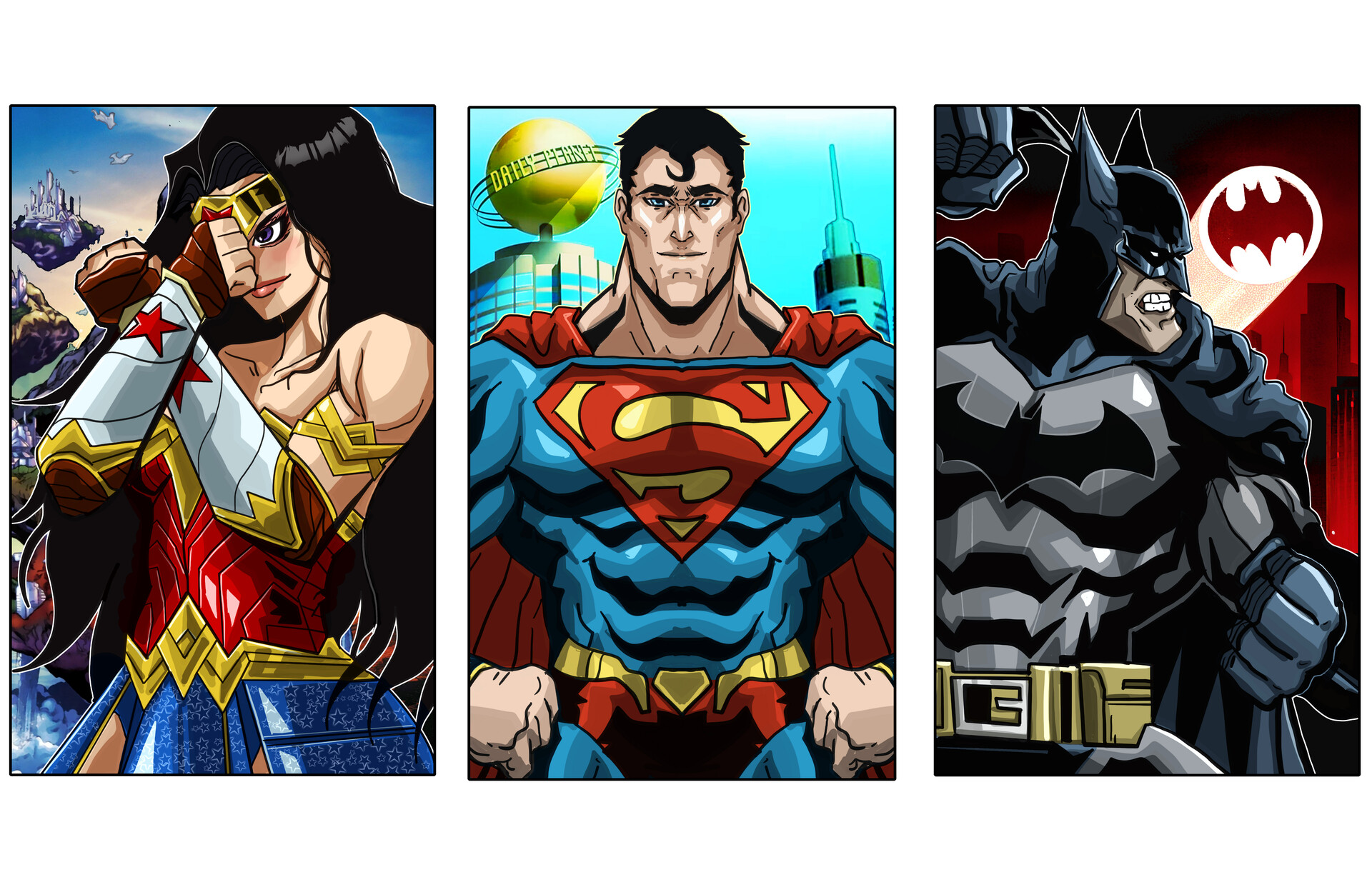 ArtStation - DC Trinity