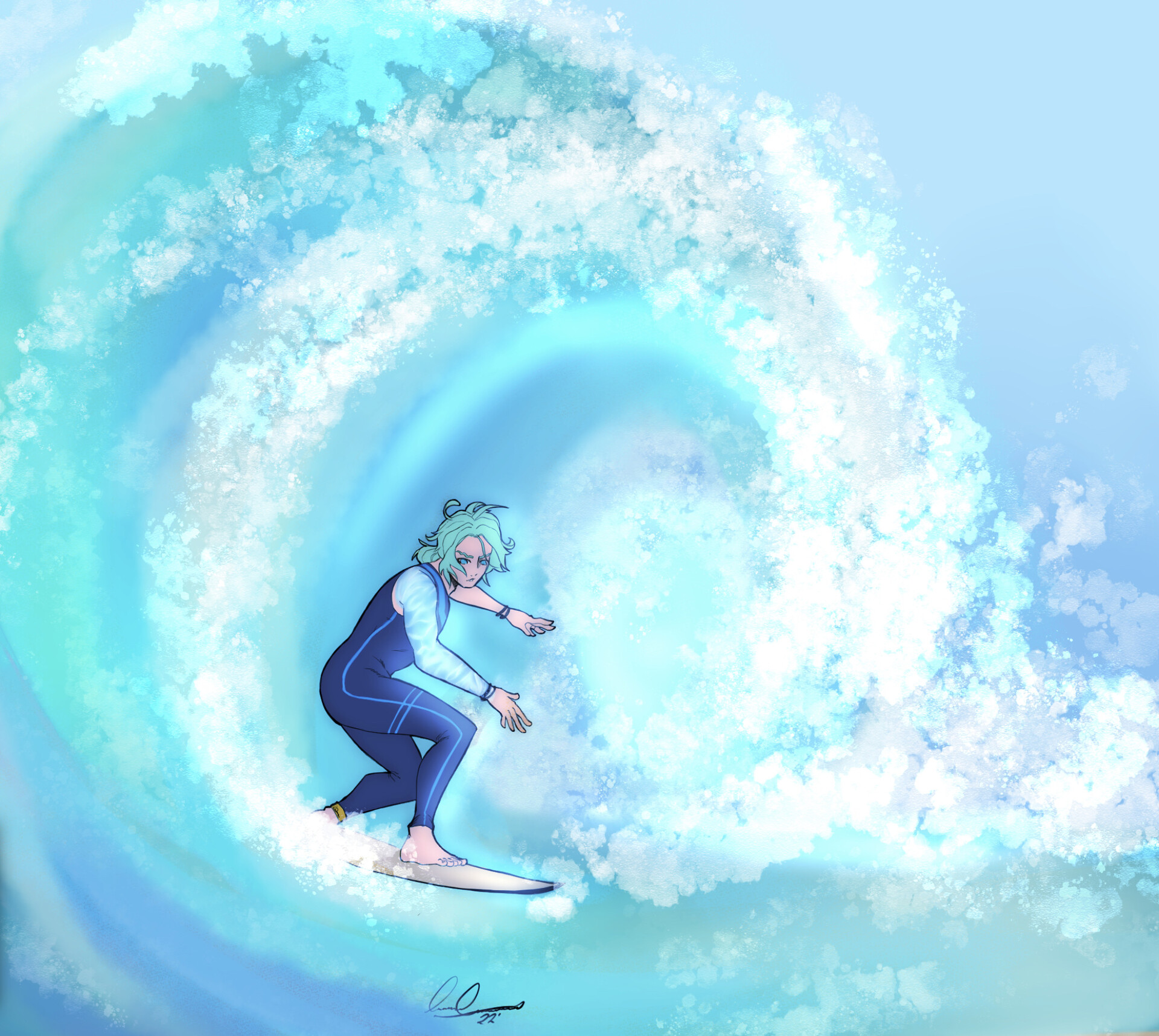 ArtStation - Cove Surfin’