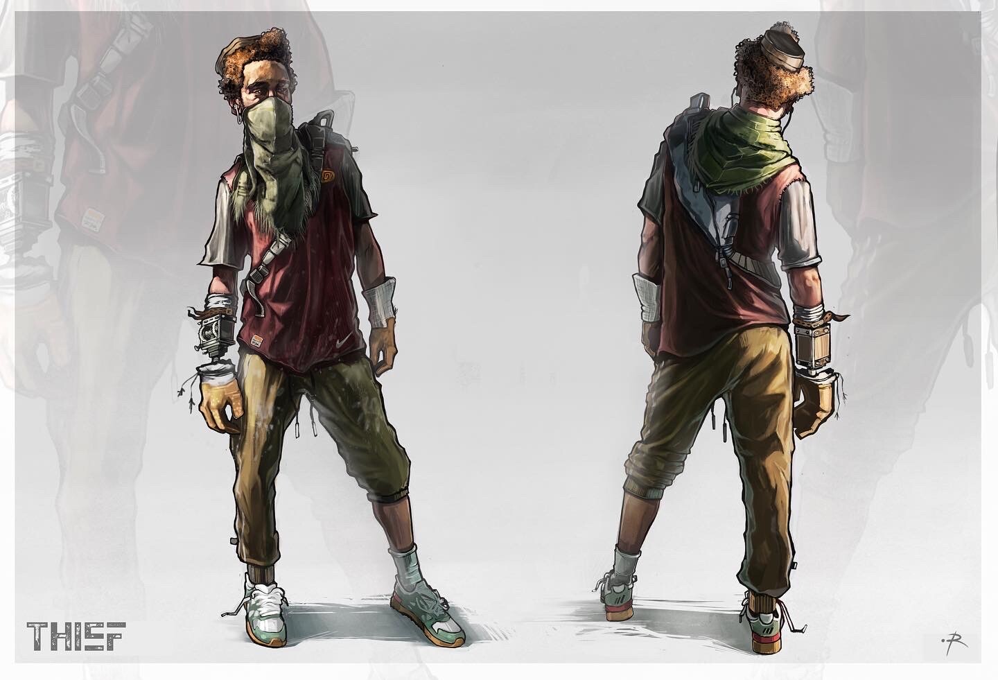 ArtStation - Thief Character Concept