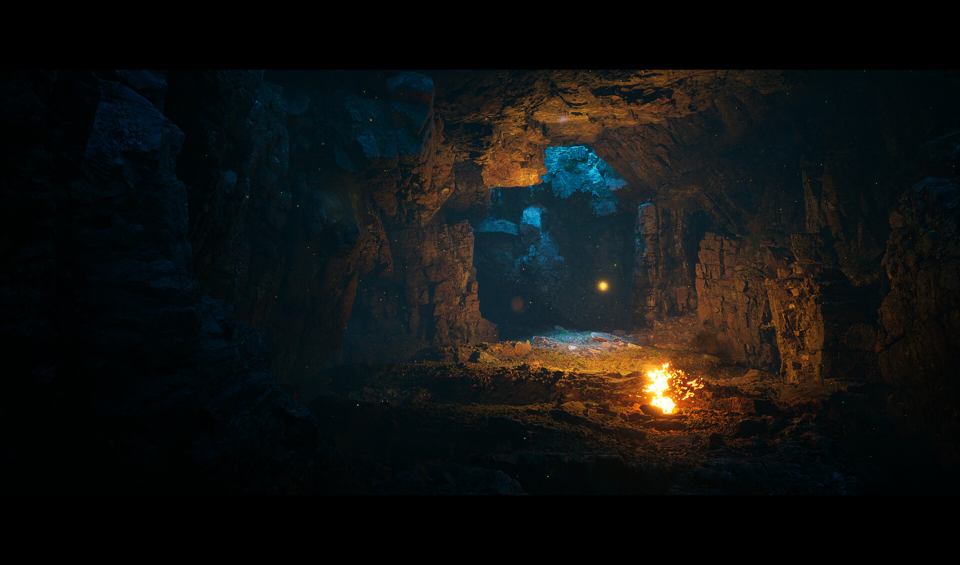 ArtStation - In one of the goblin caves