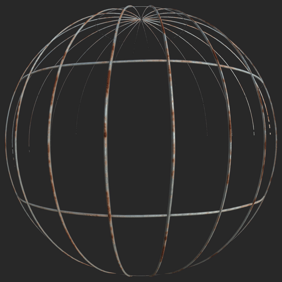 TextureCan - Rusty Iron Wire Fence (FREE PBR Texture)