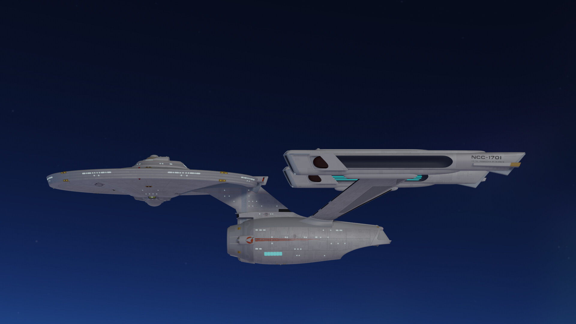 Ryan Hogarth - USS Enterprise NCC-1701 (Refit version)