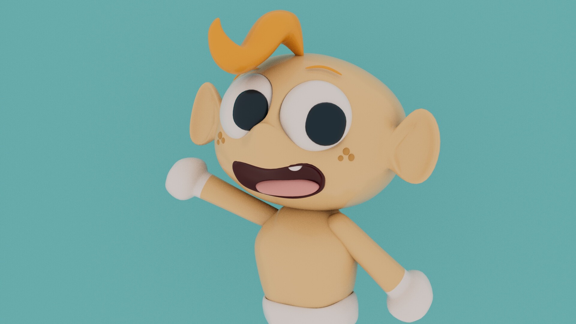 ArtStation - Modelo bebe
