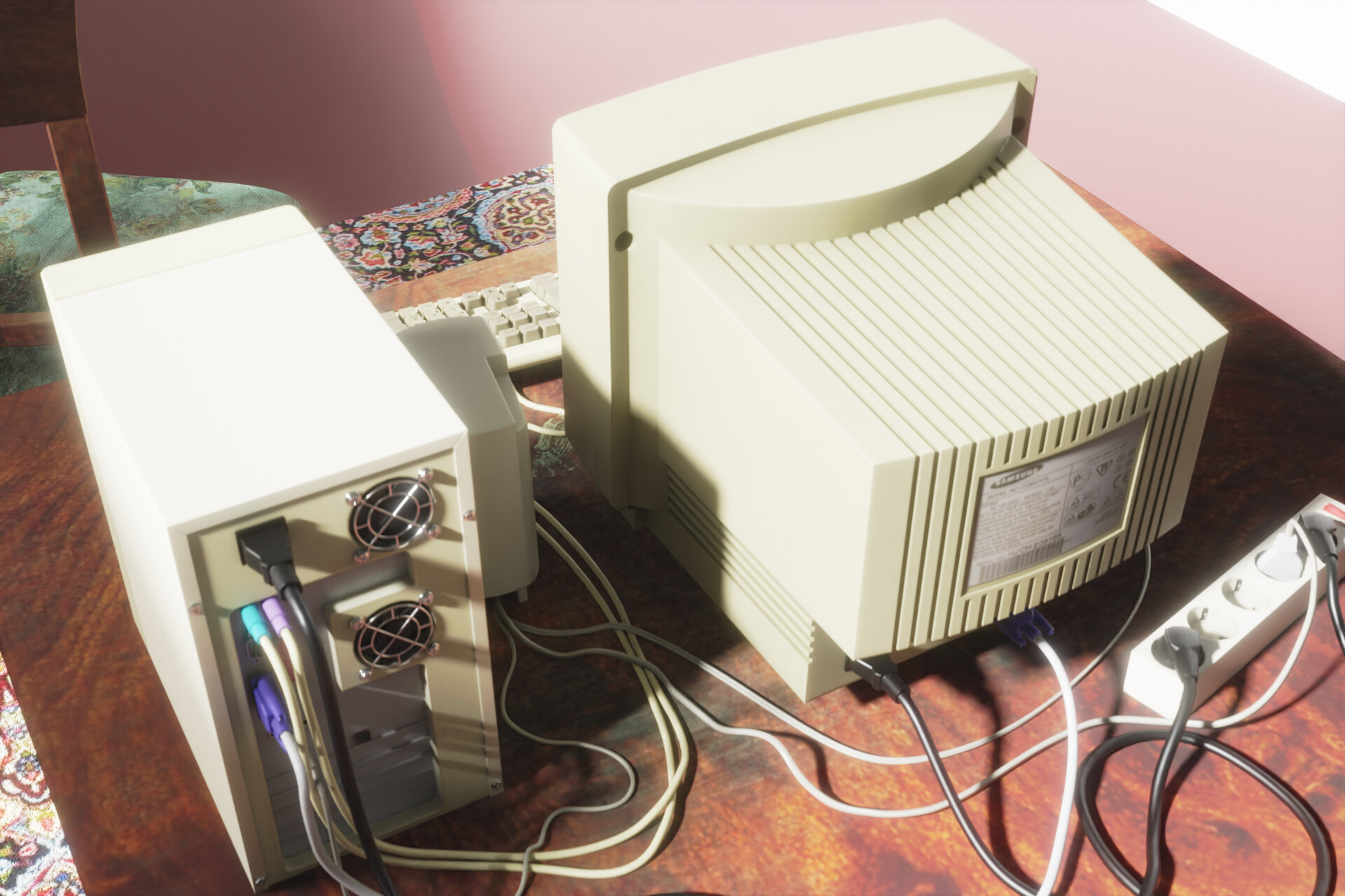 Roman Ash - Personal Computer in 3d