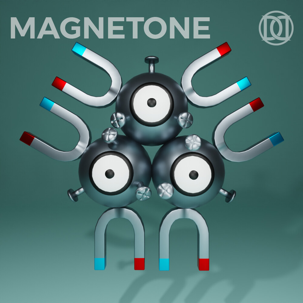 ArtStation - Magnetone & Magnemite