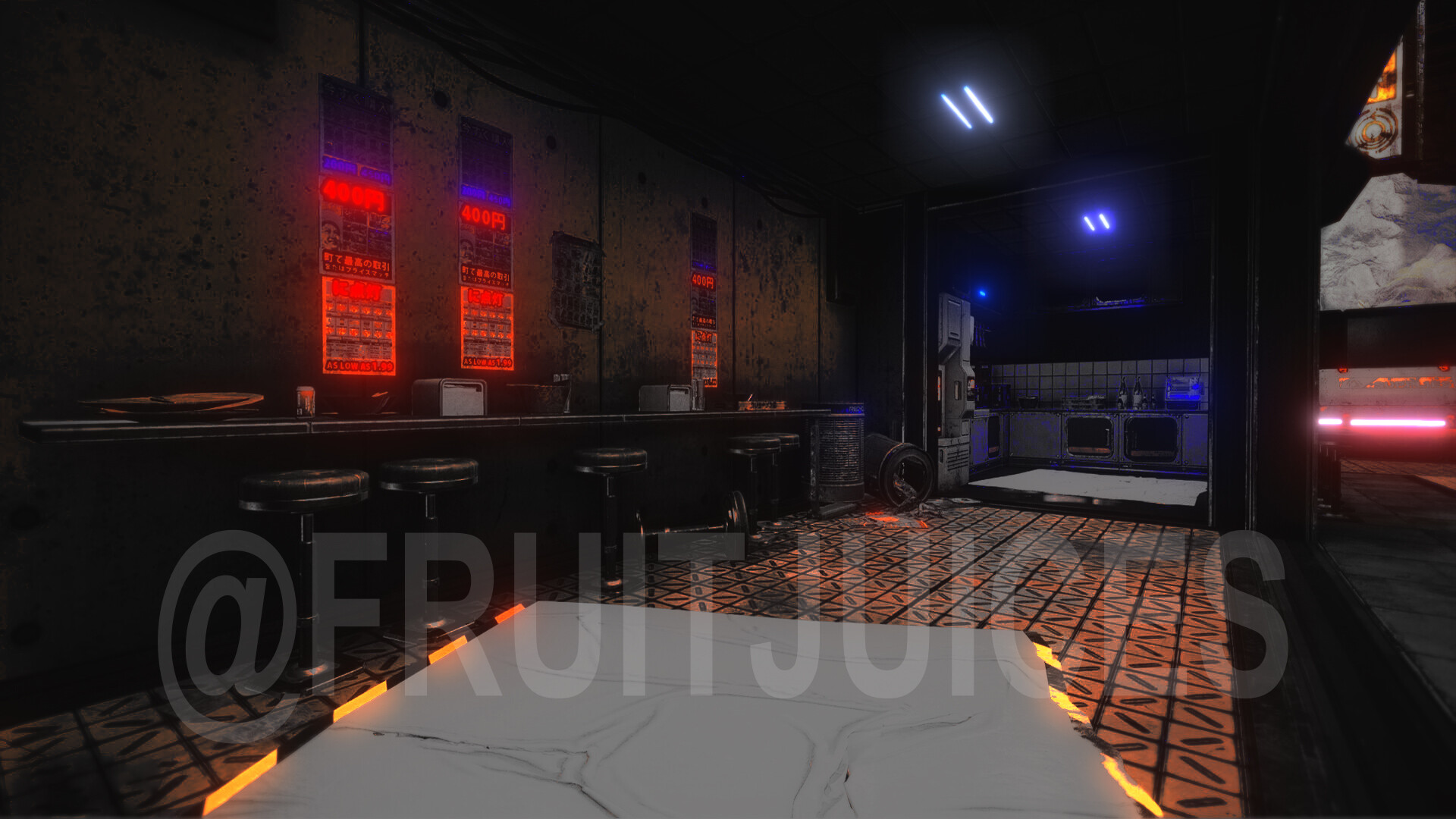 ArtStation - Apex Legends - World's Edge - Fragment City Market