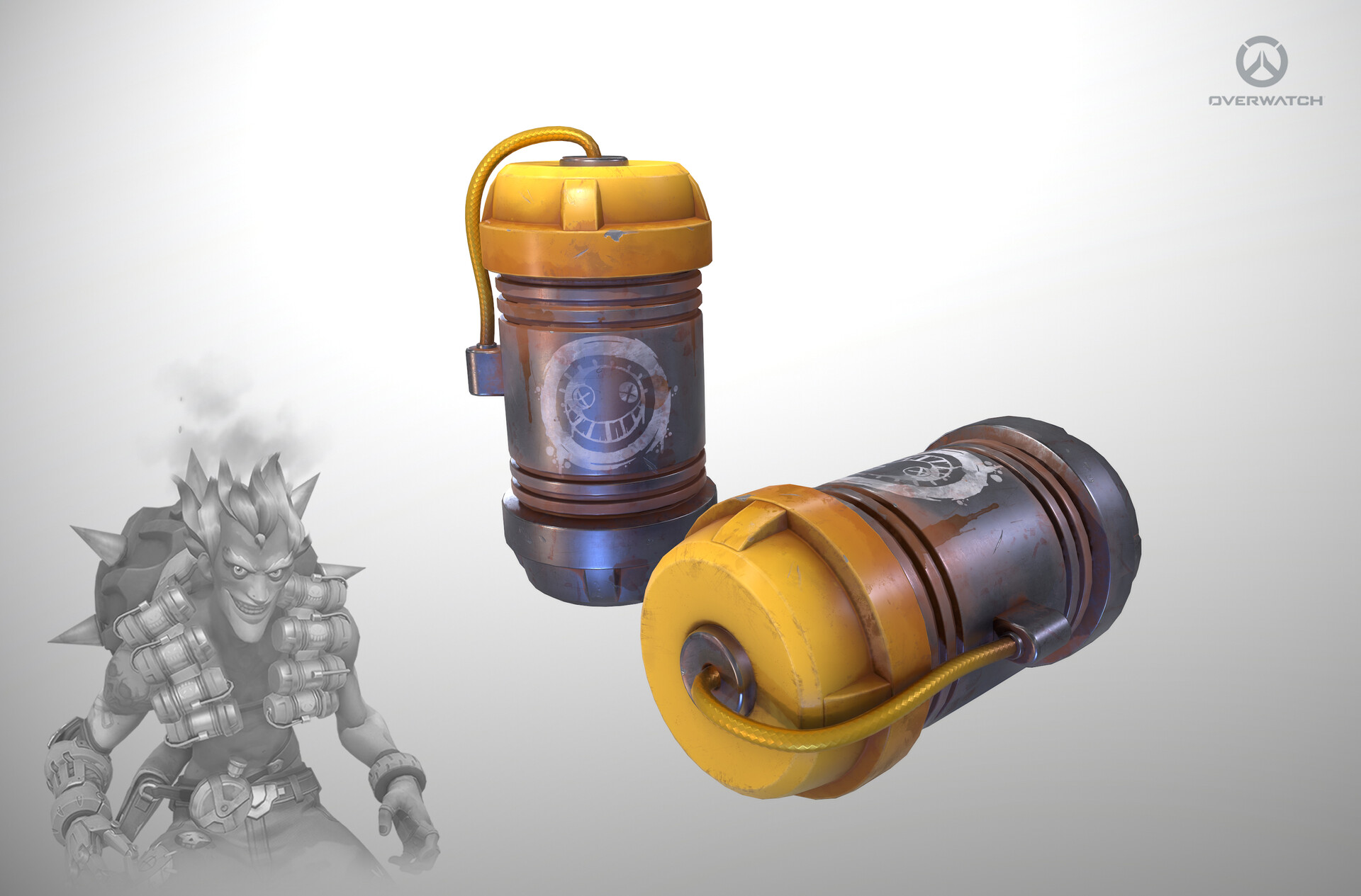 ArtStation - Junkrat's Grenade Fan Art :)