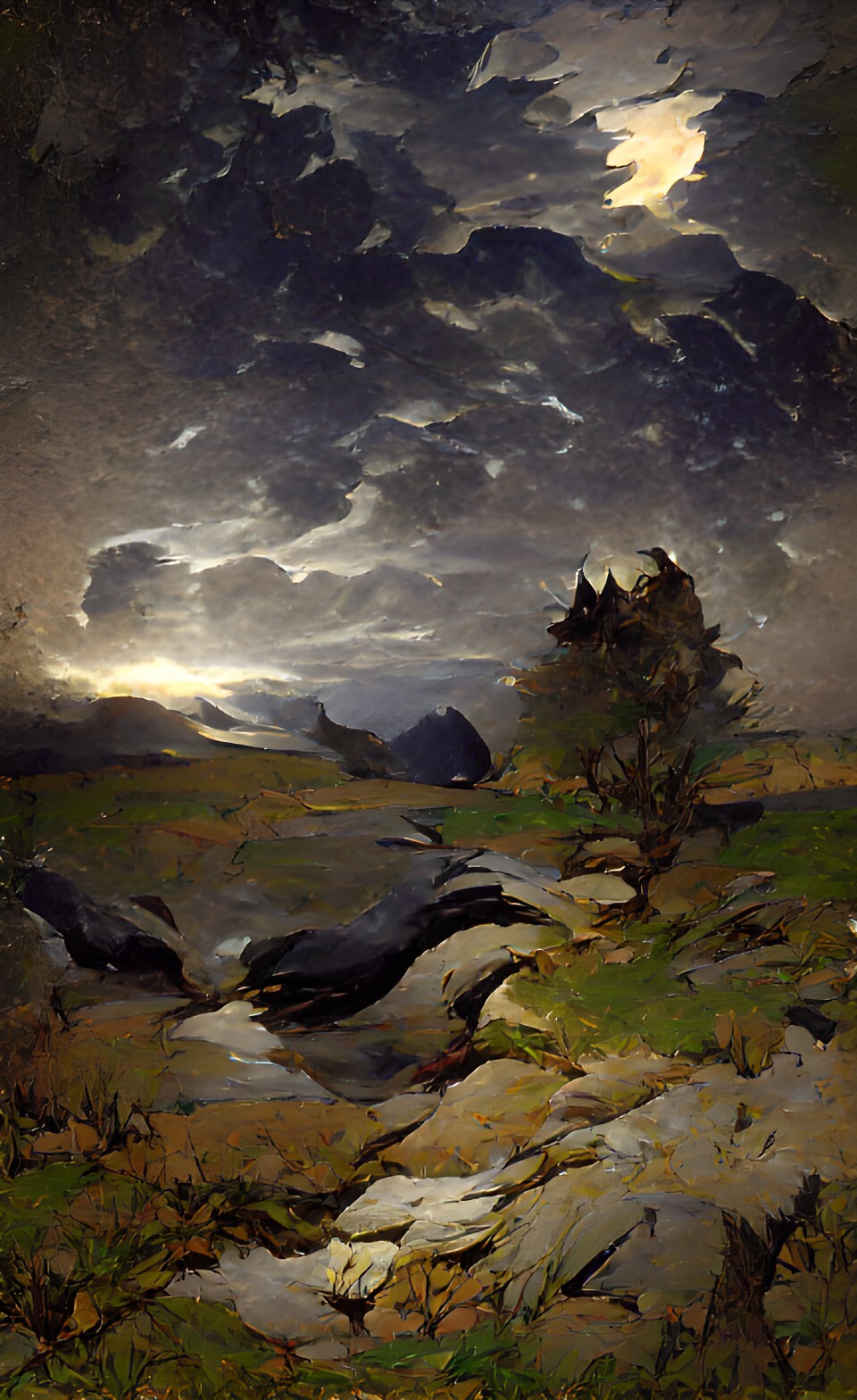 ArtStation - The Windy Night