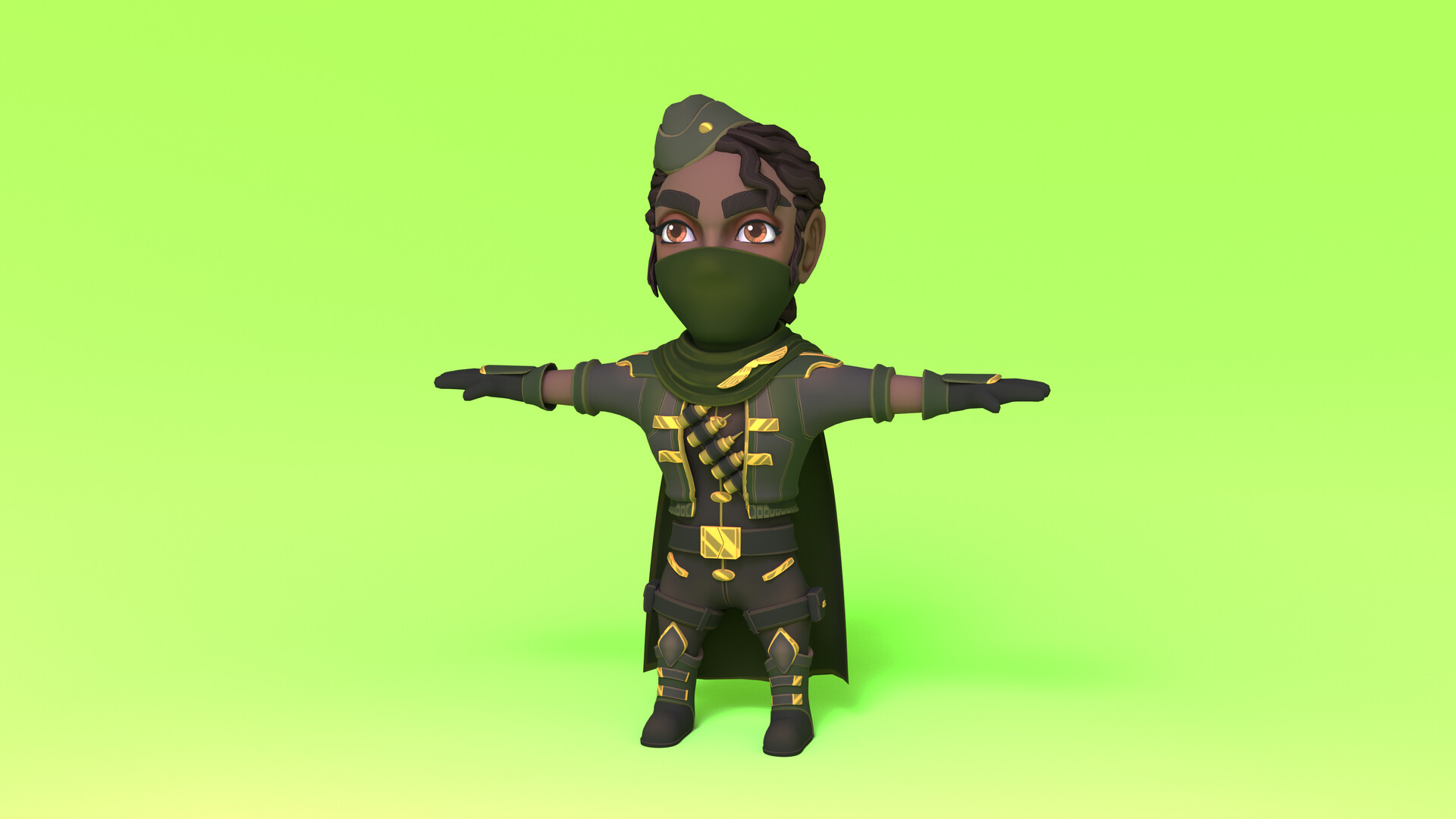 ArtStation - Super Squad Dextra Mastery Skin