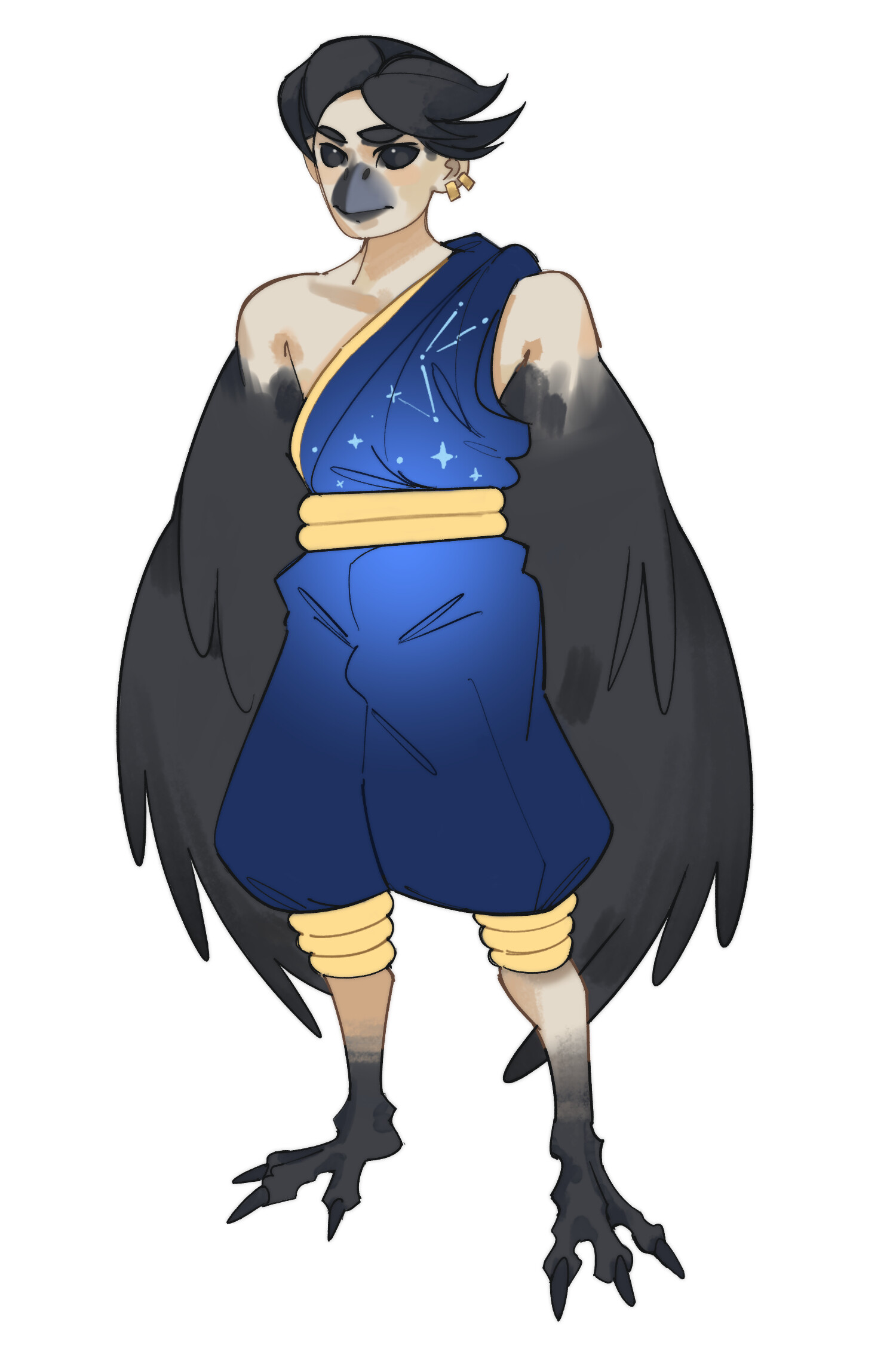 ArtStation - Raven Character Portraits - Rise Capstone Game