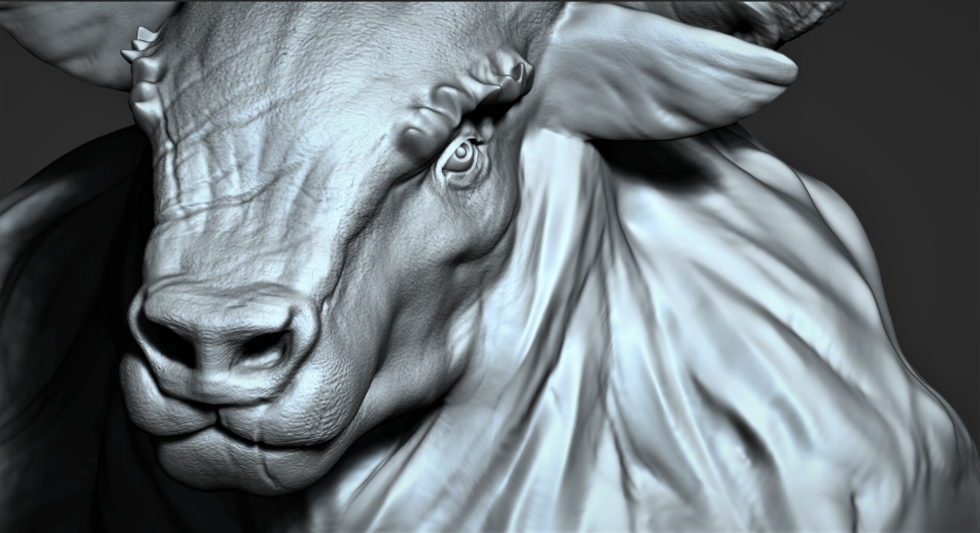 ArtStation - Minotaur Bust