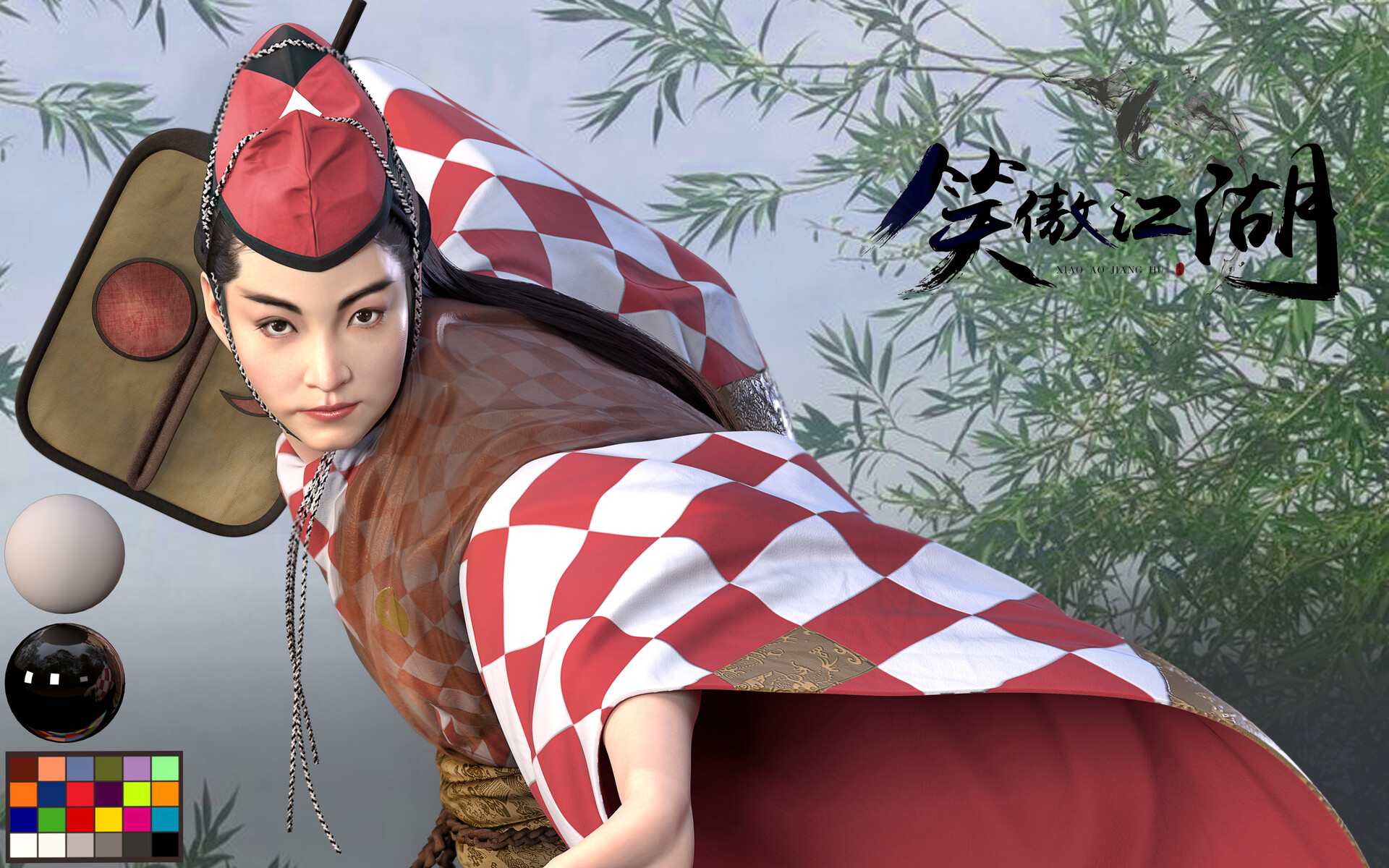 ArtStation - Invincible Asia-东方不败角色练习