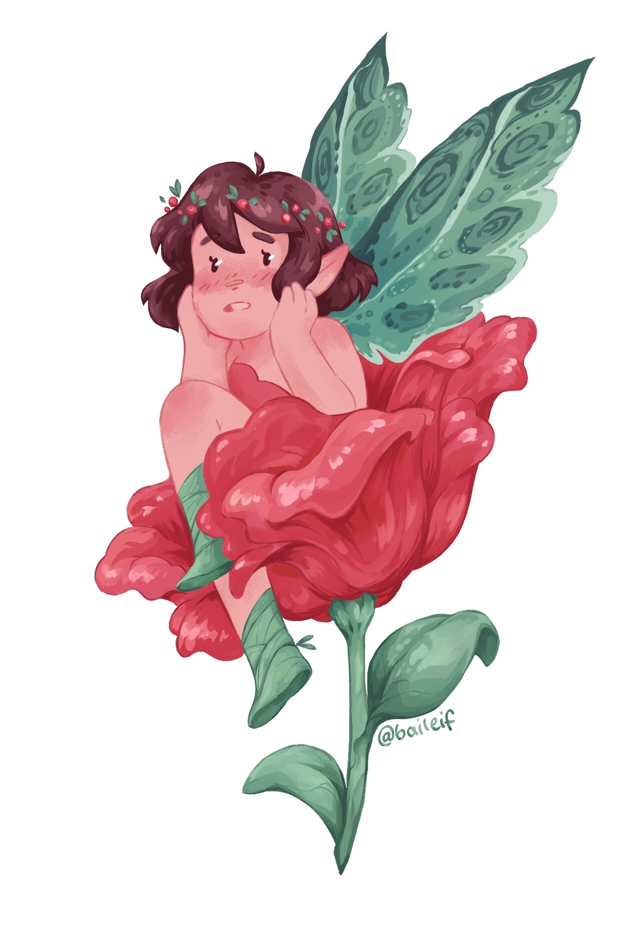 ArtStation - Flower Fairies