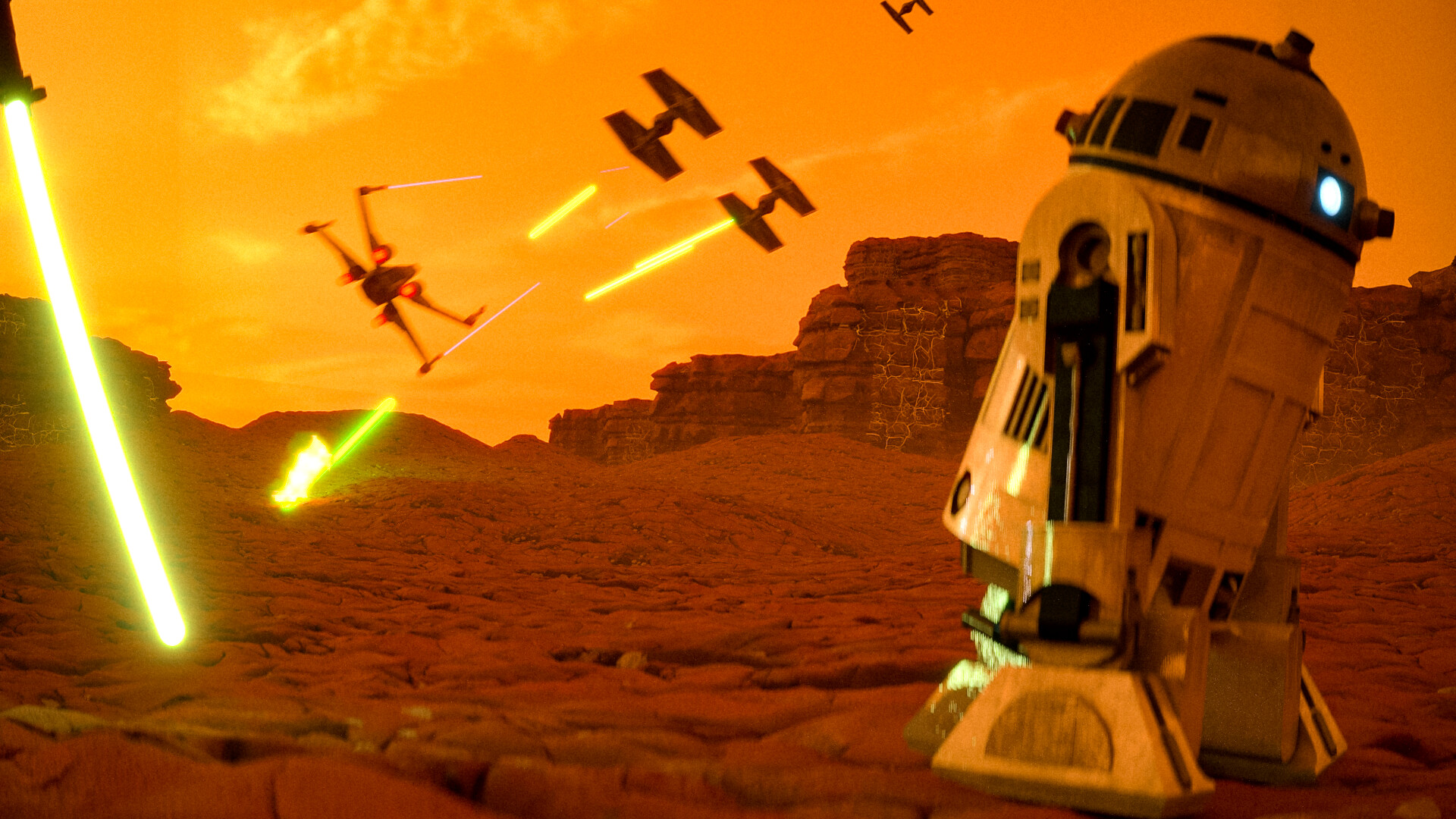 ArtStation - Battle on Dathomir