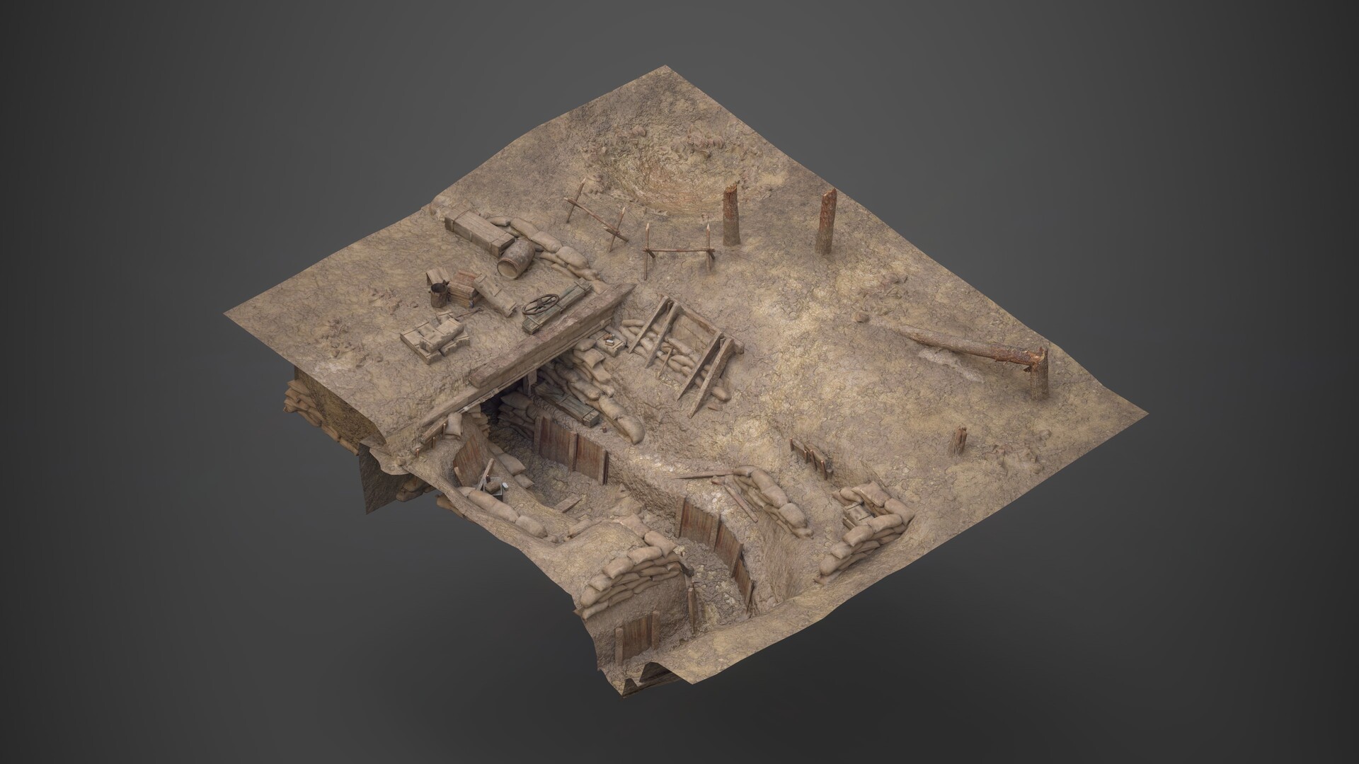 ArtStation - Attack at Fromelles 19–20 July 1916