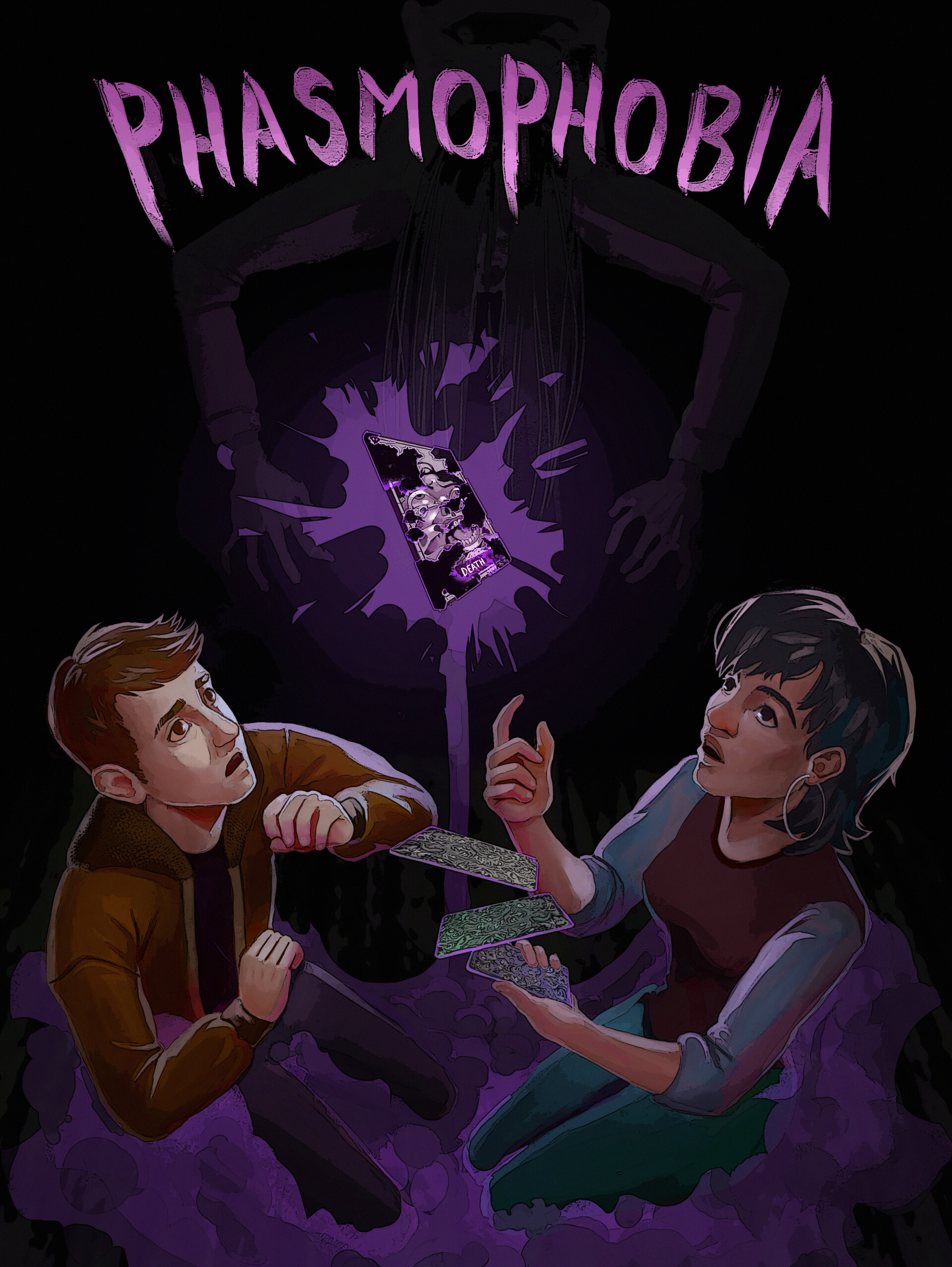 ArtStation - PHAMOPHOBIA TAROT