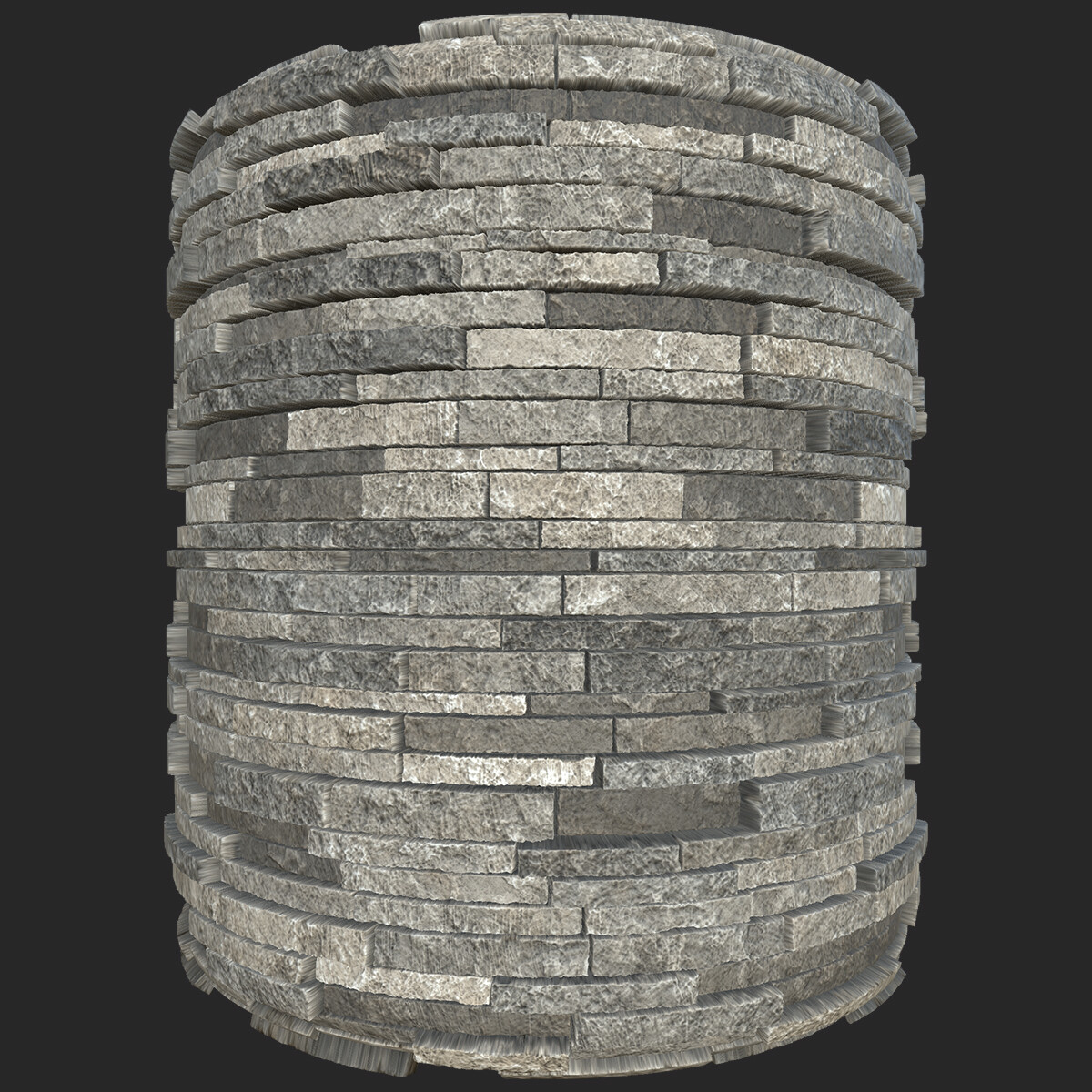 TextureCan - Stone Brick Cladding for Decoration (FREE PBR Texture)