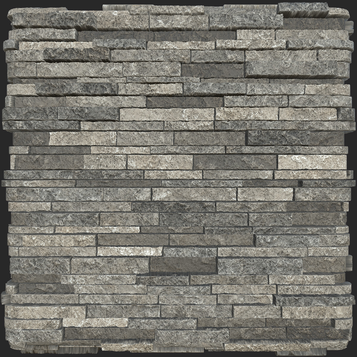 TextureCan - Stone Brick Cladding for Decoration (FREE PBR Texture)