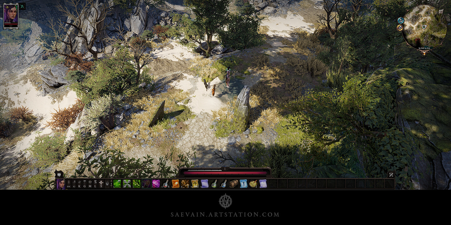 Sae Vain - Divinity: Original Sin 2. Fort Joy Beach Decorations