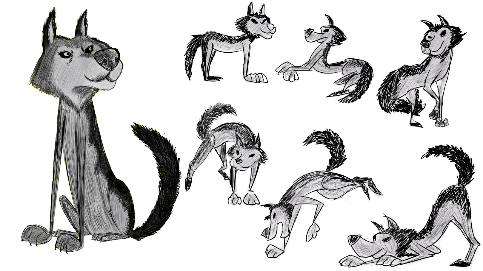 ArtStation - Carter Goodrich Style Dog