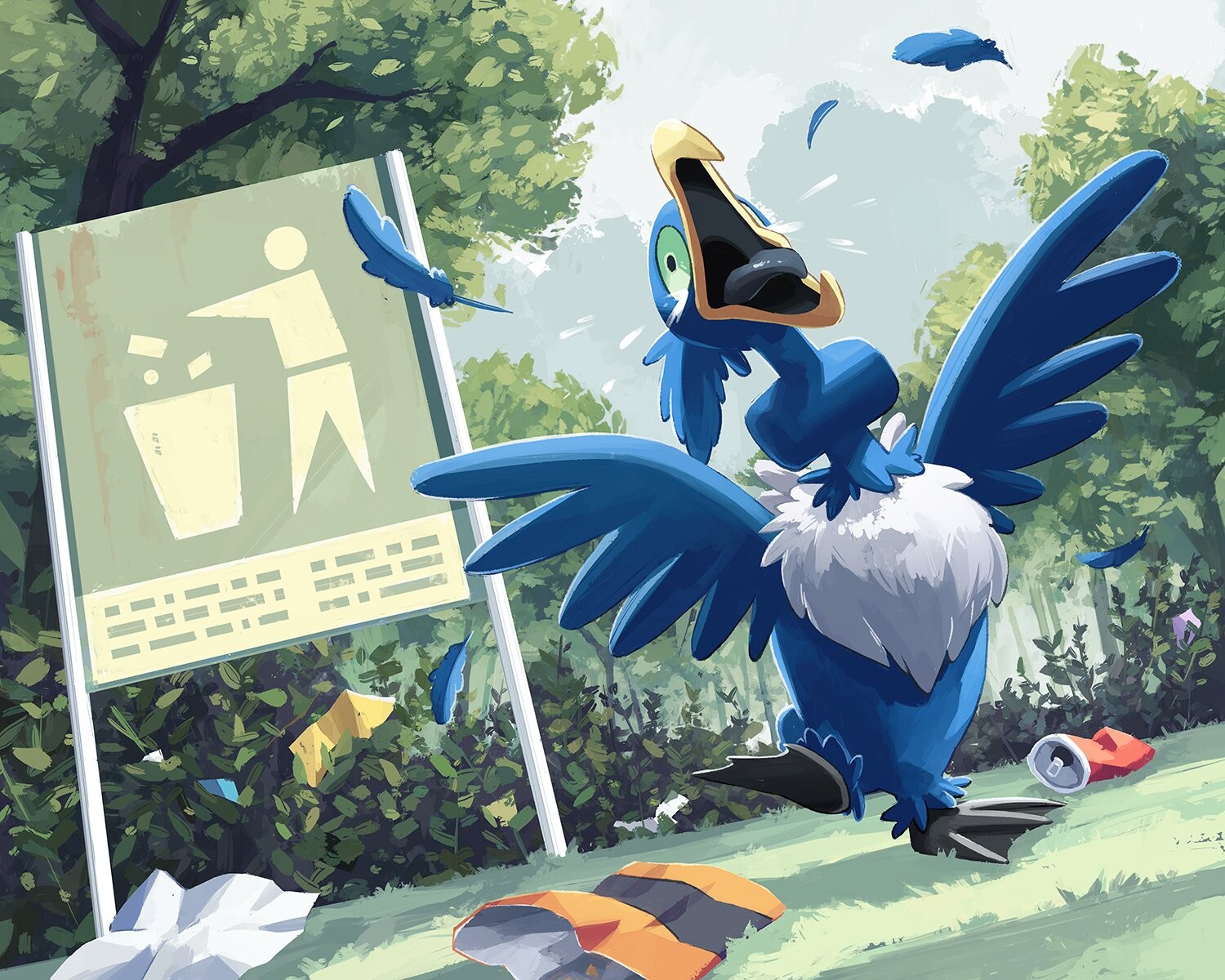 ArtStation - Choking Hazard (Pokemon)