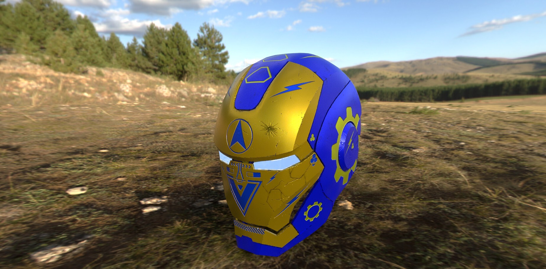 ArtStation - Iron man Helmet