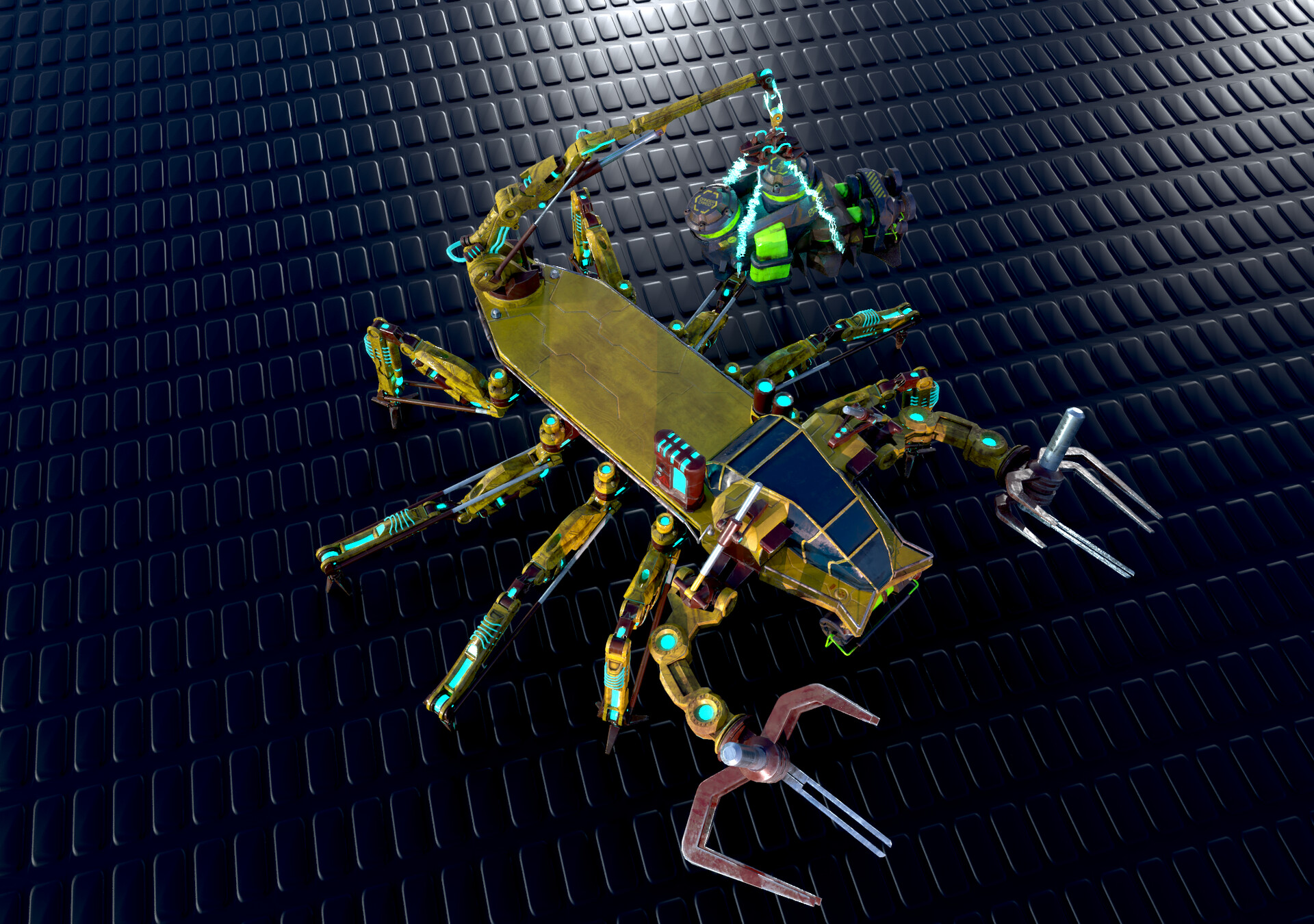 ArtStation - Crane SCORP Inc. SCP model_1