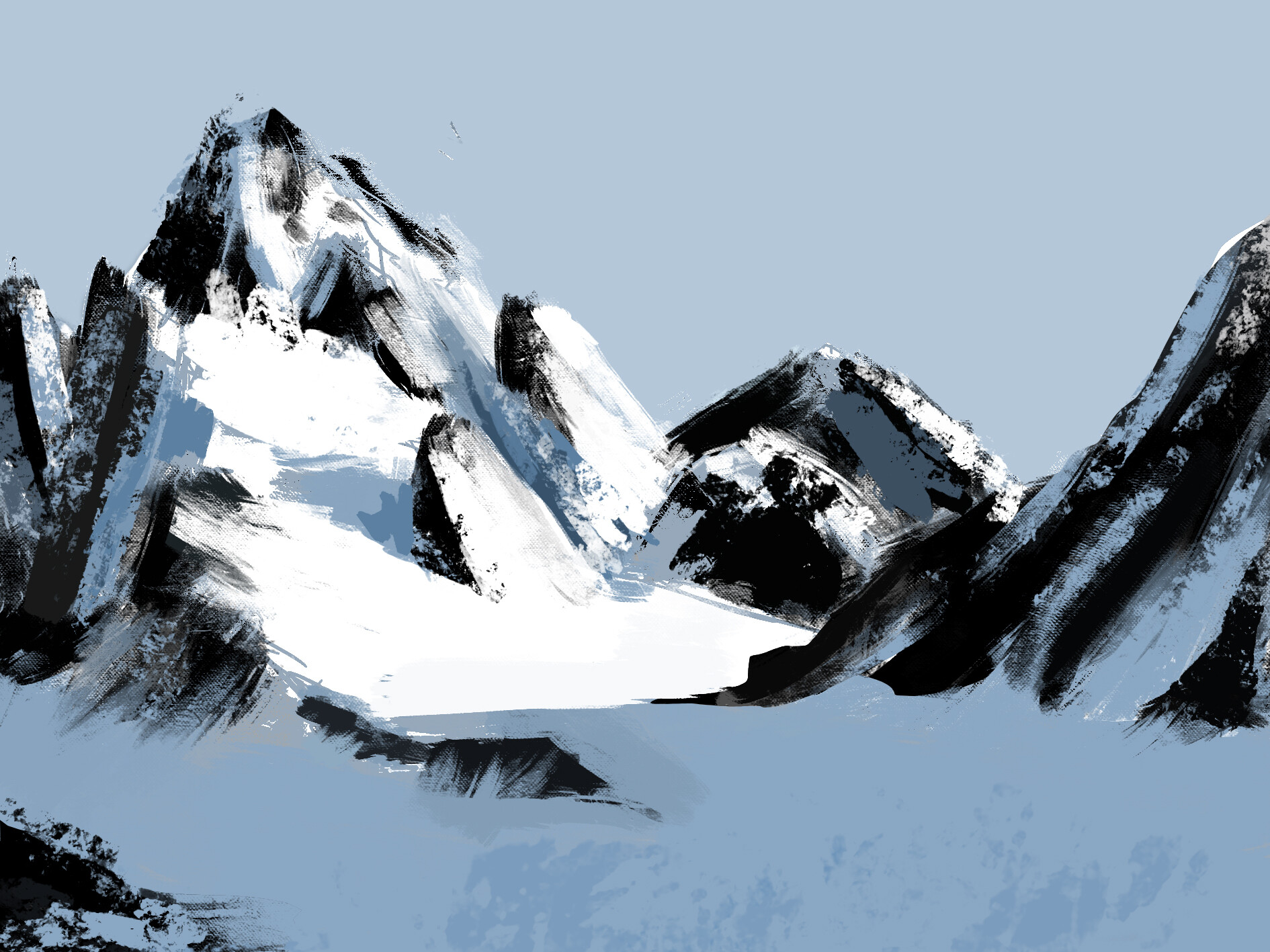 ArtStation - Rock hill