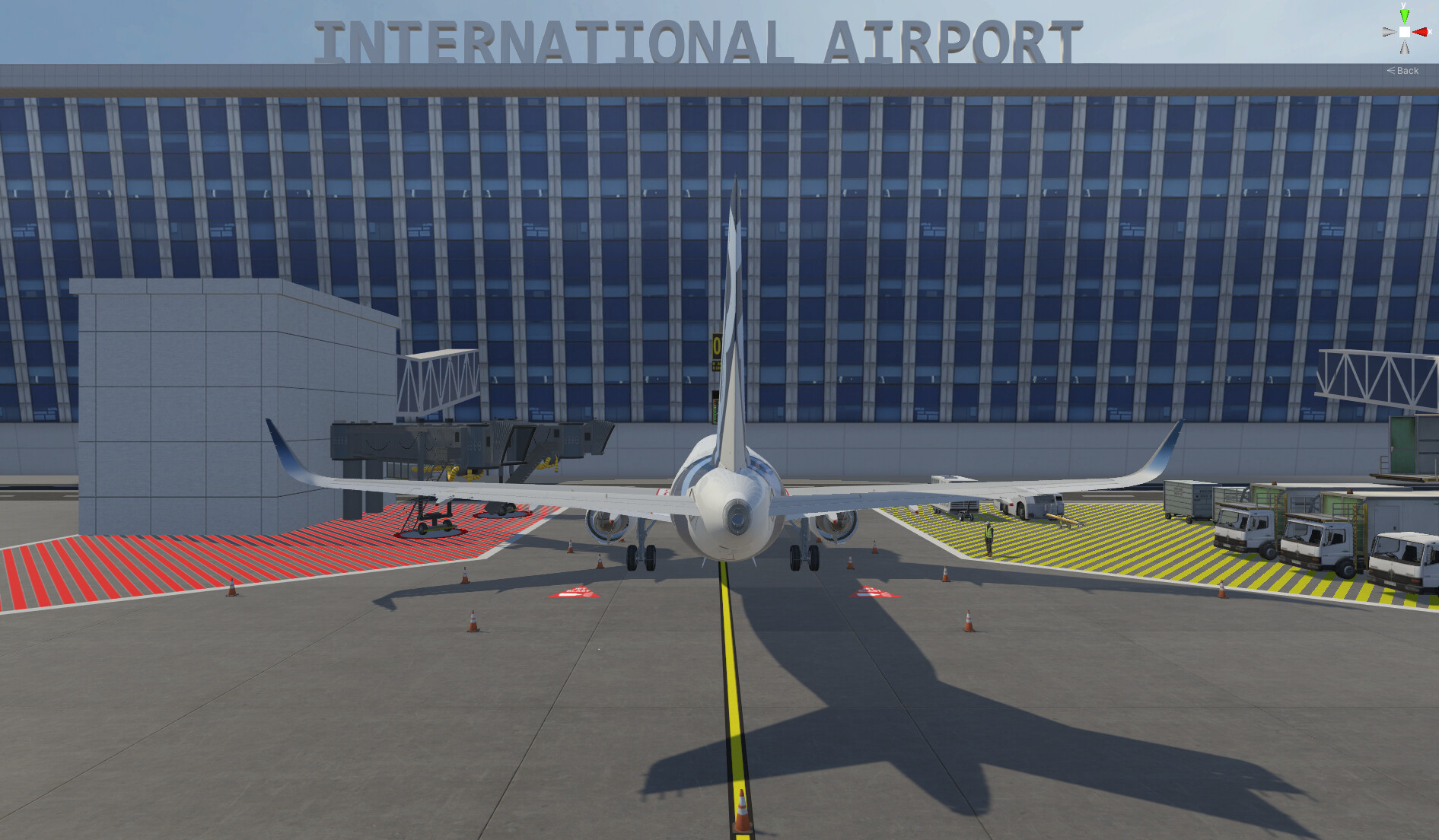 ArtStation - A320 & B777 Aircraft 3d model with Airport Set for VR