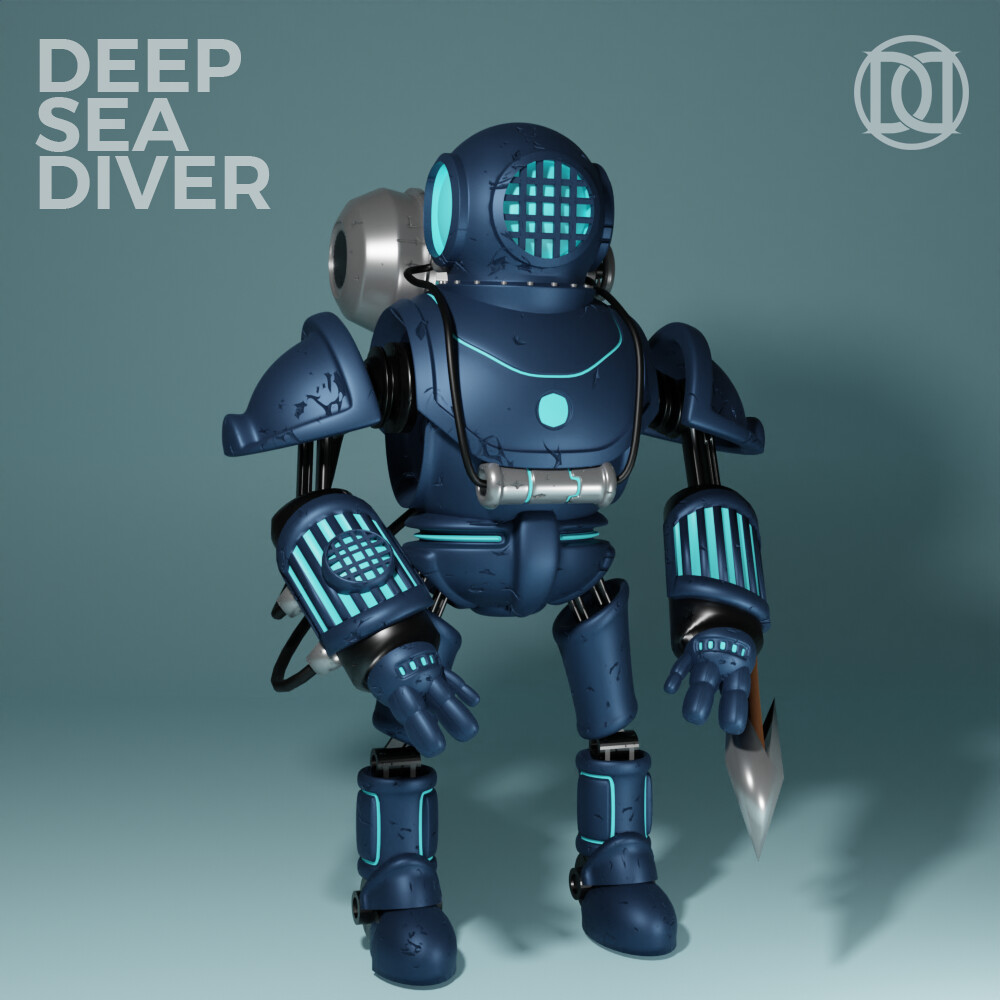 ArtStation - Deep Sea Diver