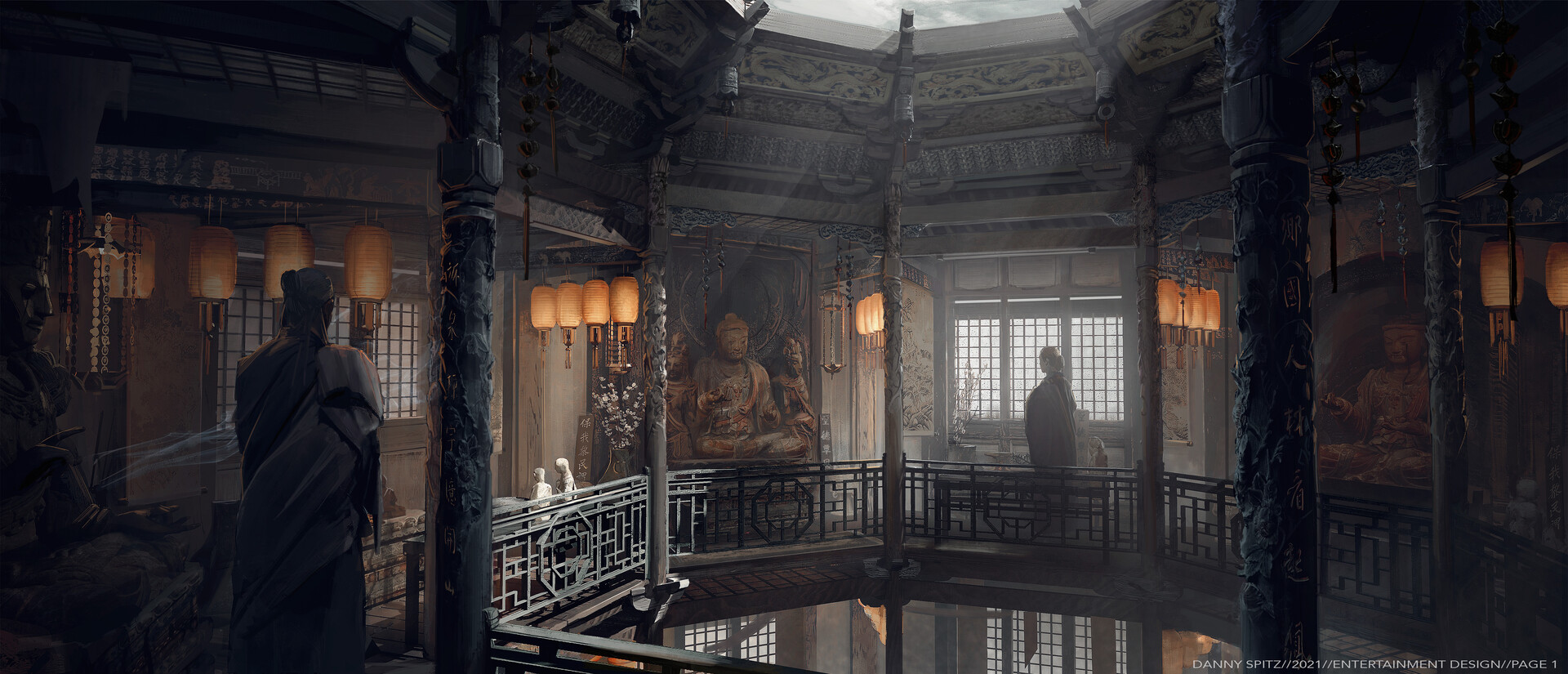 ArtStation - Hollow Pagoda Interior