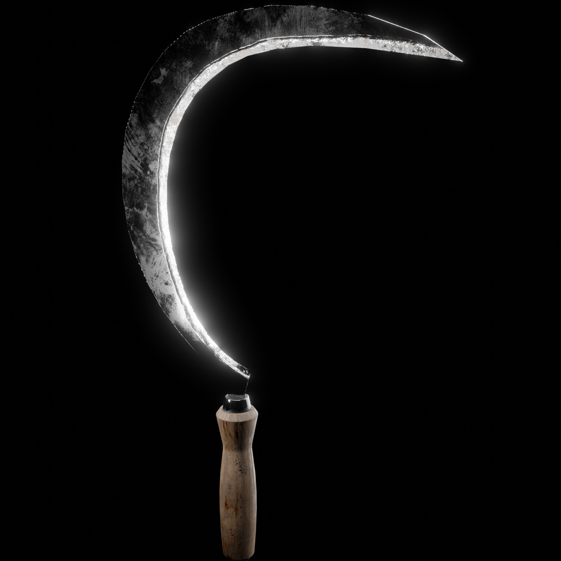 ArtStation - Blender Sickle 3D Model