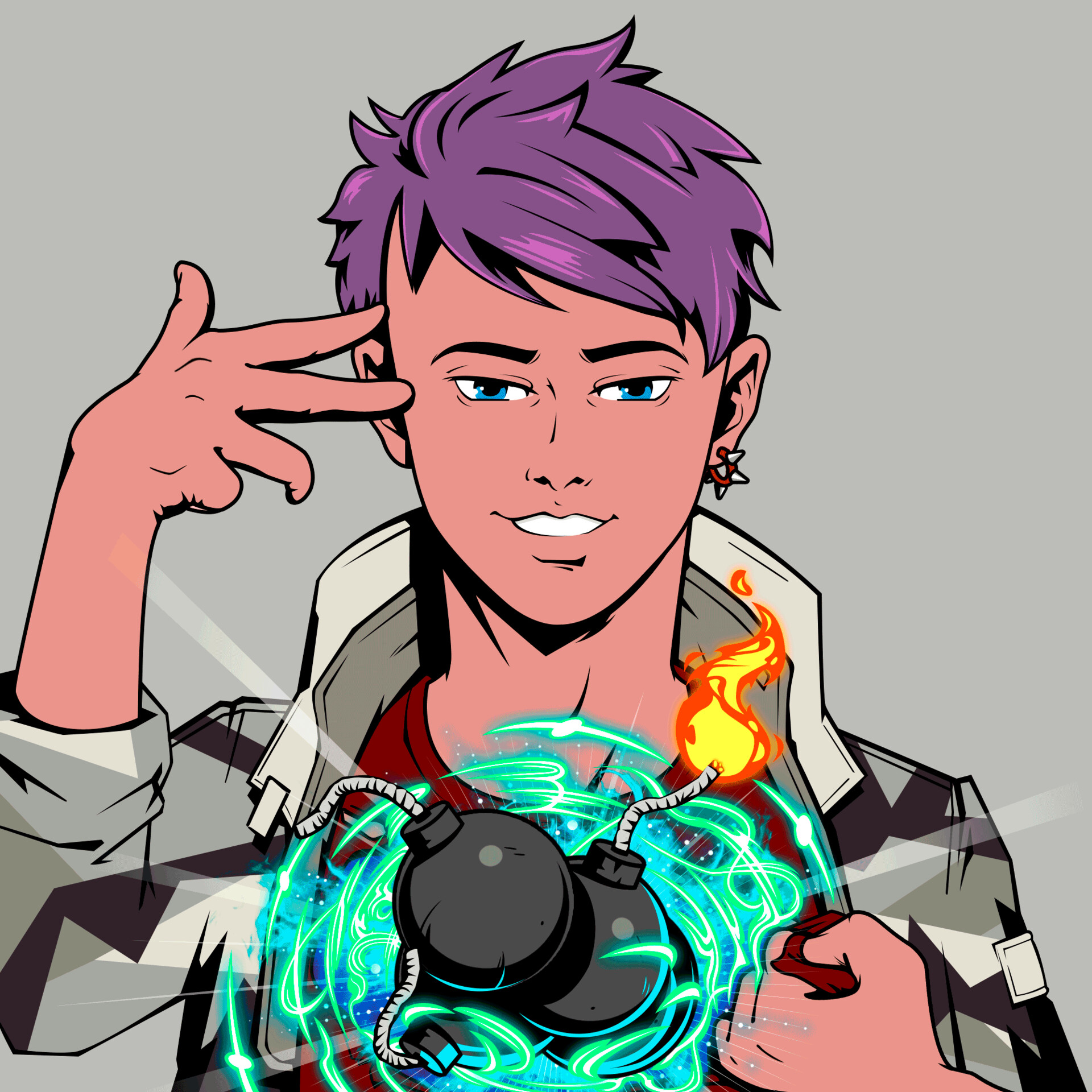 ArtStation - ANIME NFT CONCEPT V2