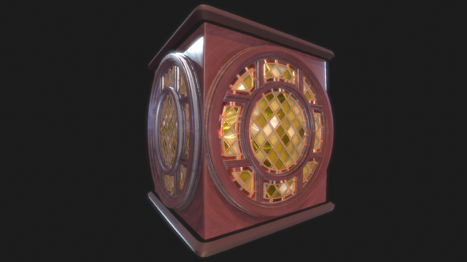 Jacques FIORETTI - Medieval Glass Stylized Texture