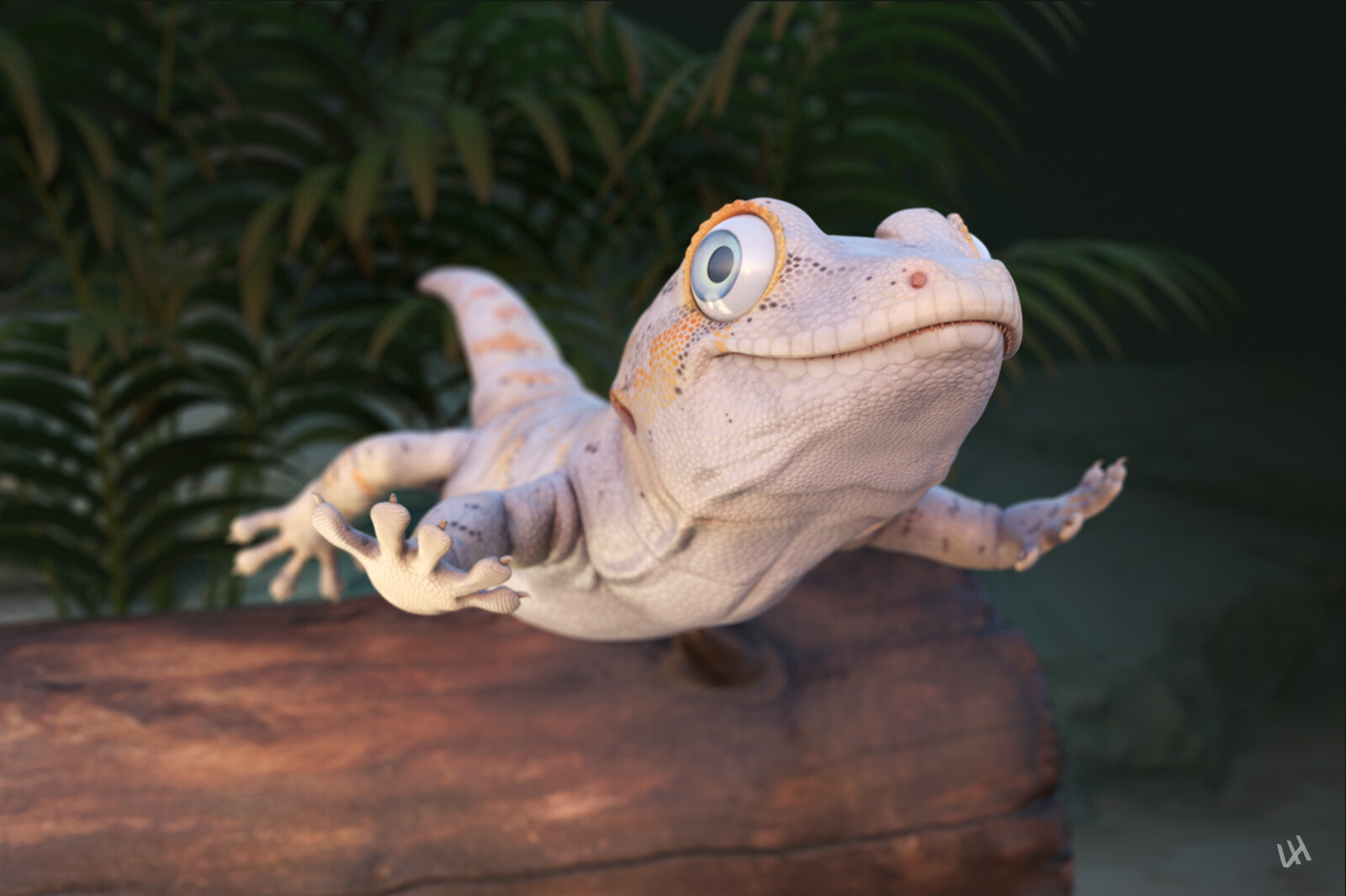 Leonie Herson - Benny the Gargoyle Gecko