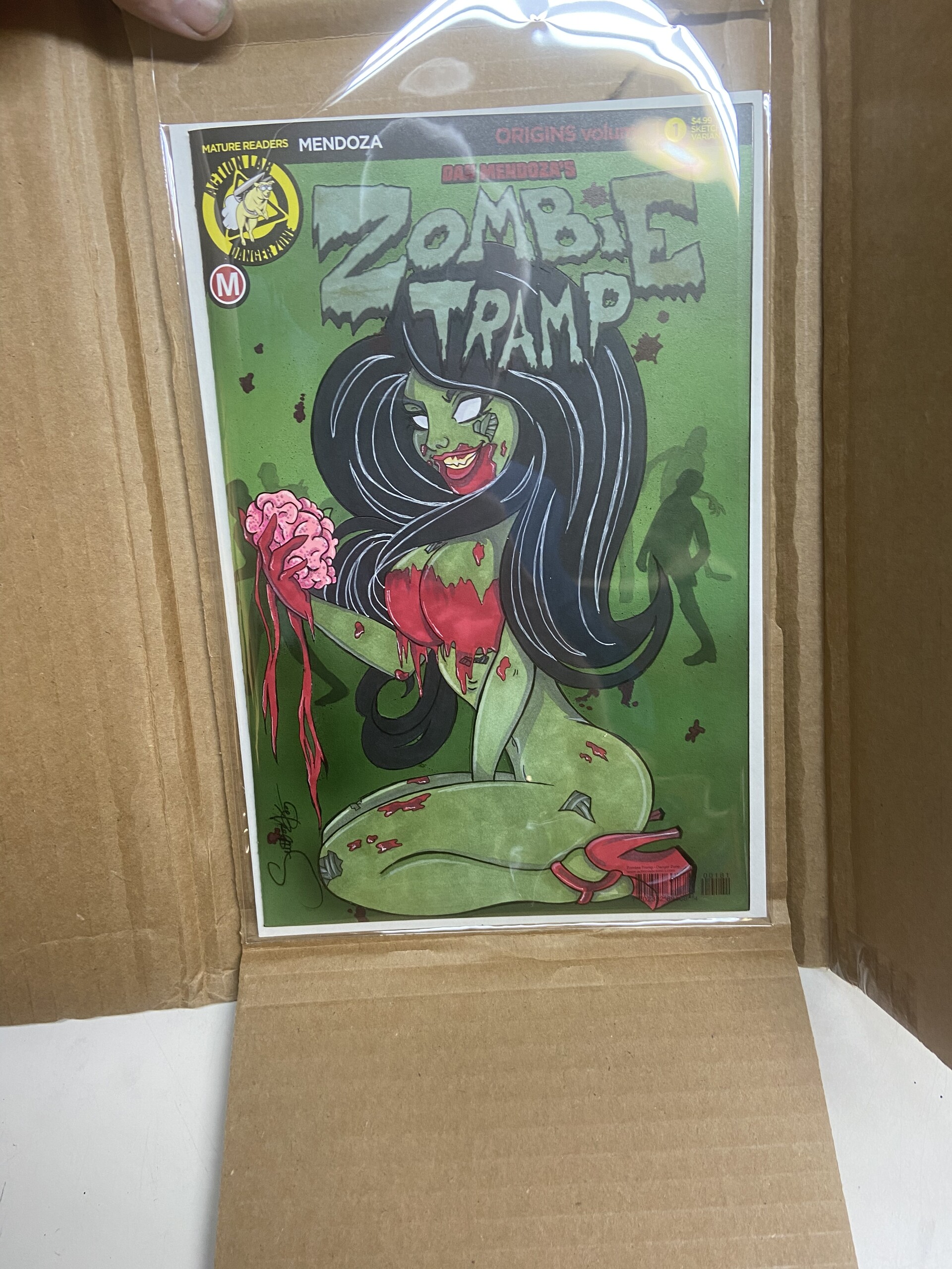 ArtStation - Janey Belle Zombie Tramp Sketchcover by Sutton Kane