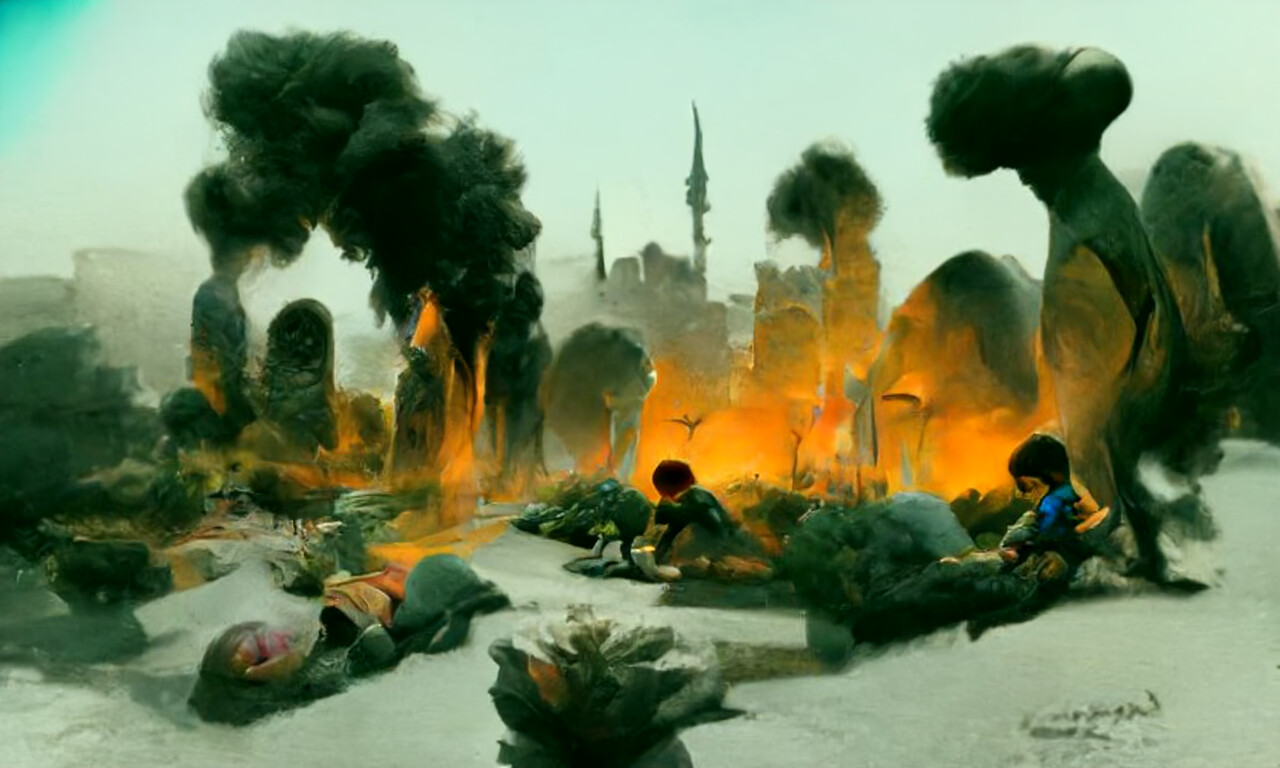 ArtStation - Darkness and Destruction