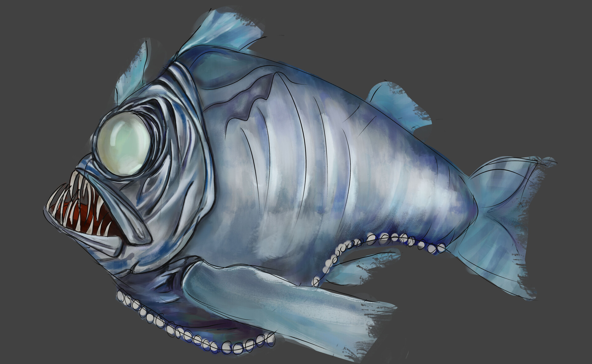 ArtStation - Scketch Fish