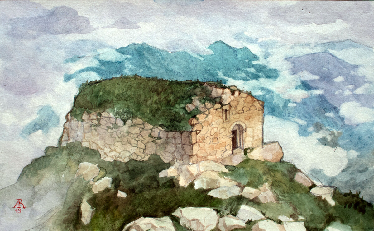 ArtStation - Kataro monastery