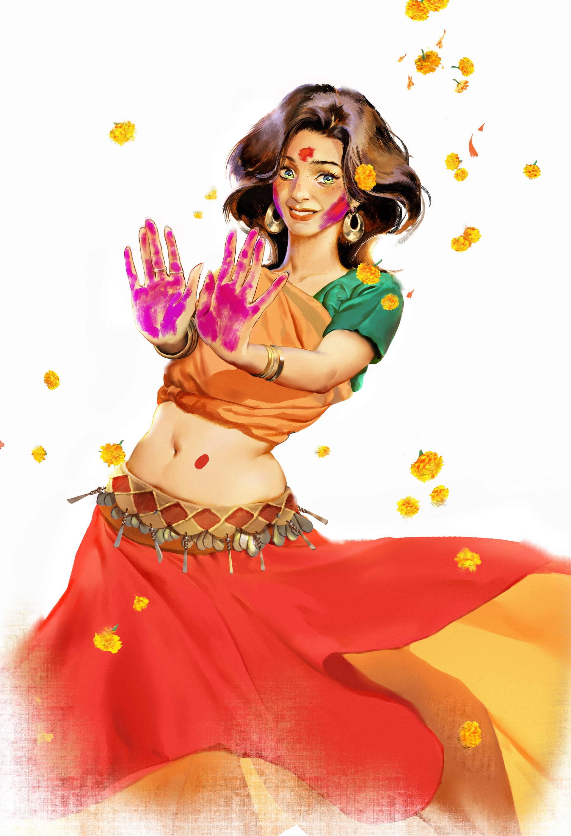 ArtStation - Holi Festival