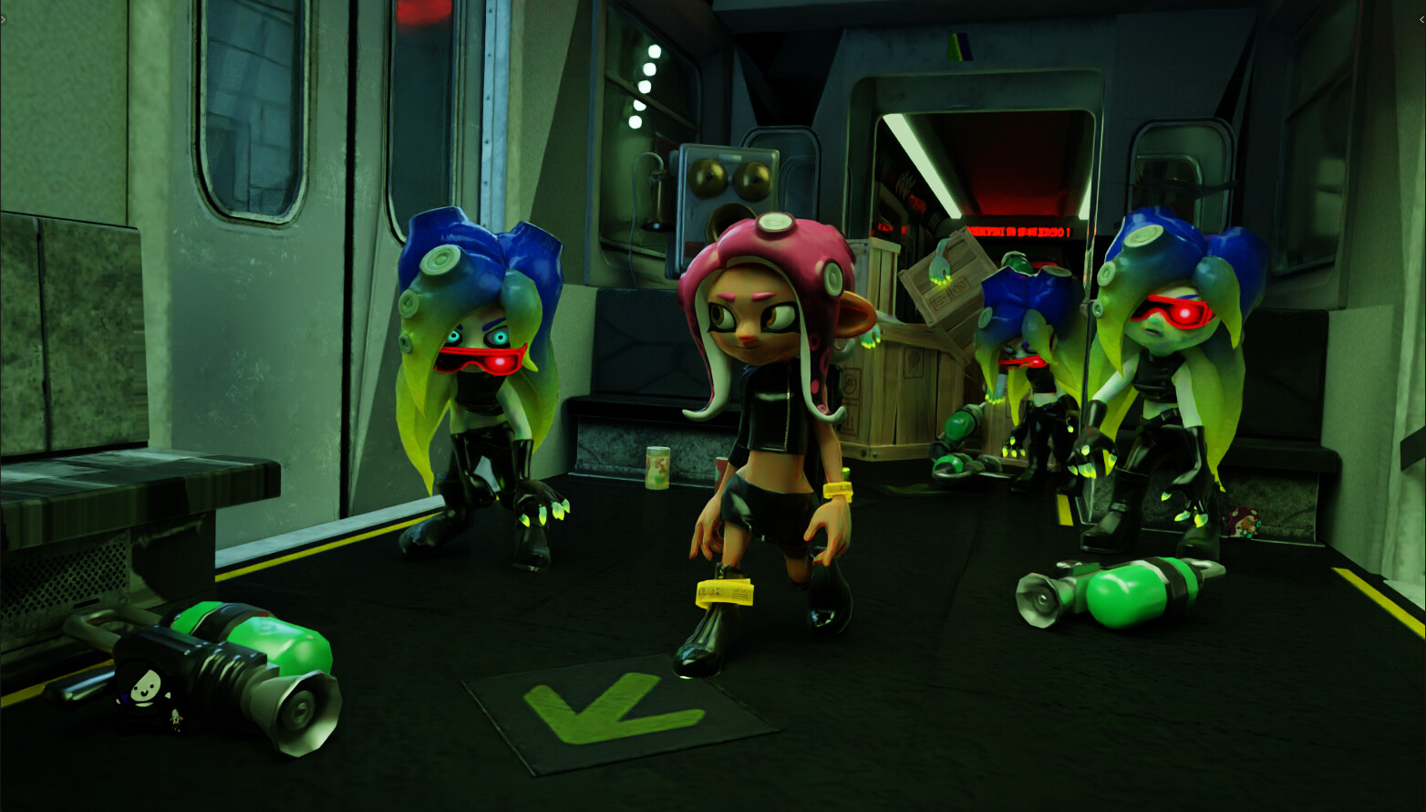 FancyNight - Splatoon - Deep sea train