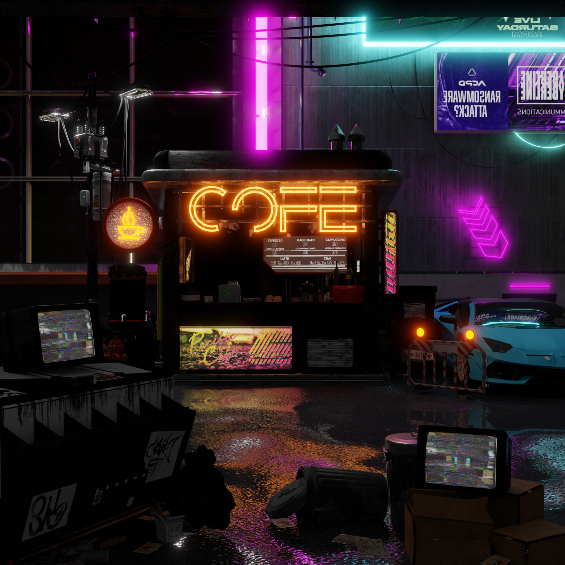 ArtStation - Coffe Time