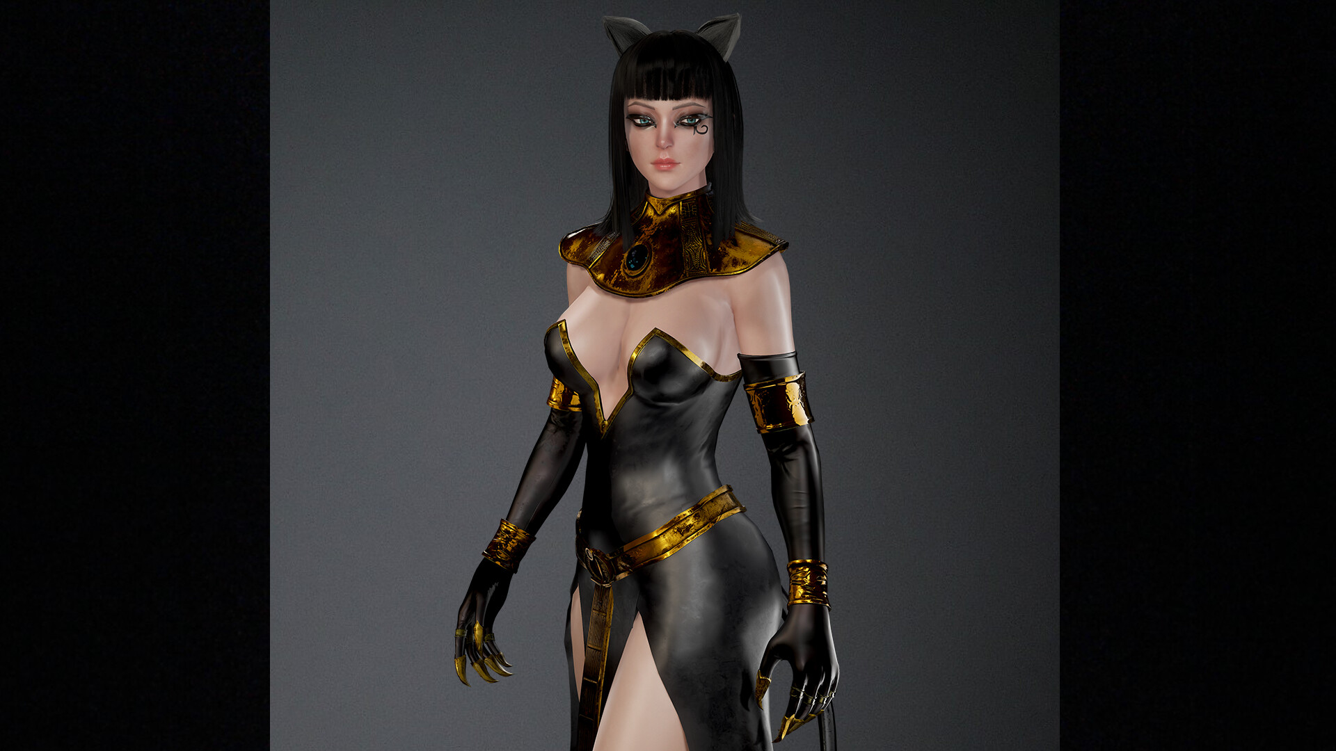 Artstation Egypt Cat Girl