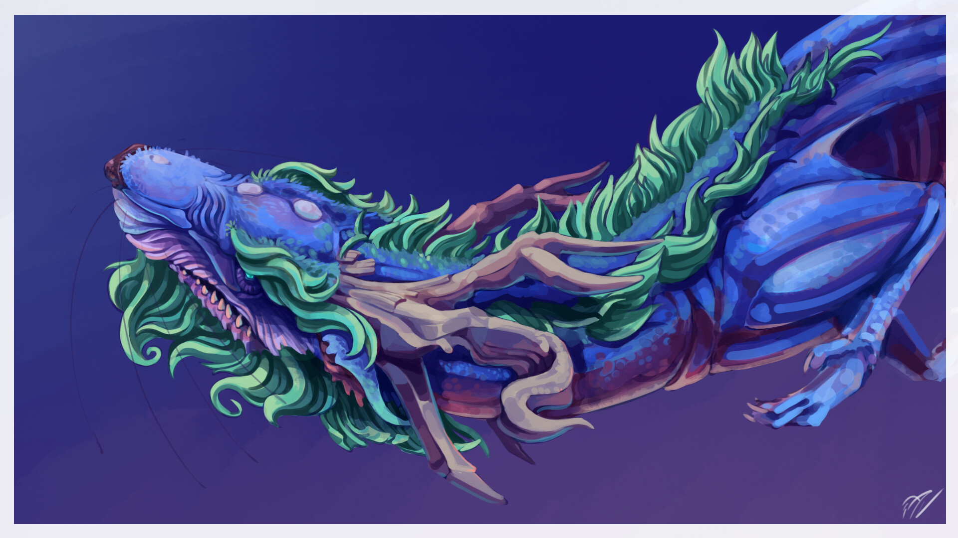 ArtStation - Runescape Seiryu Fan art