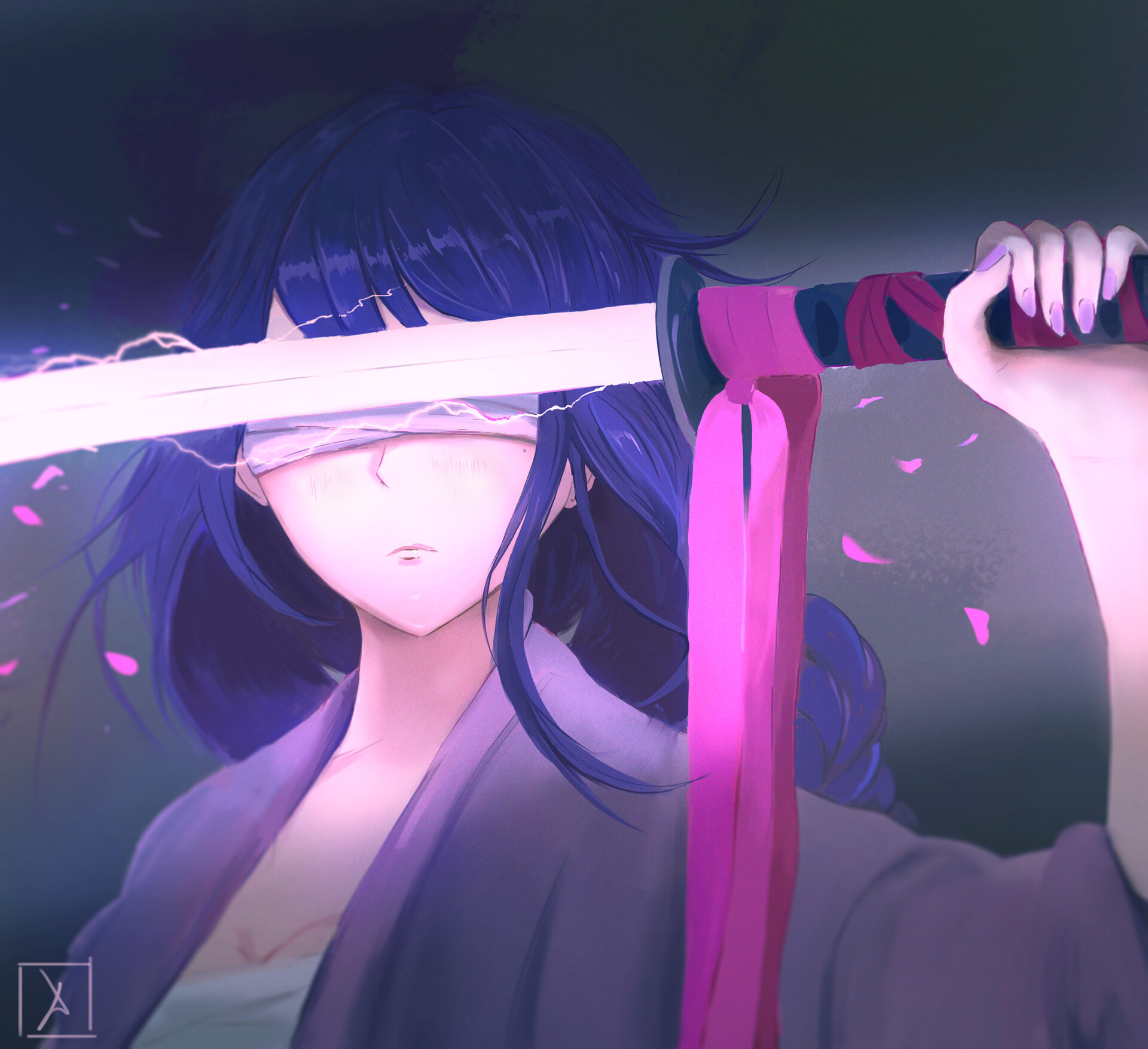 ArtStation - (Genshin Impact) Raiden Shogun fanart