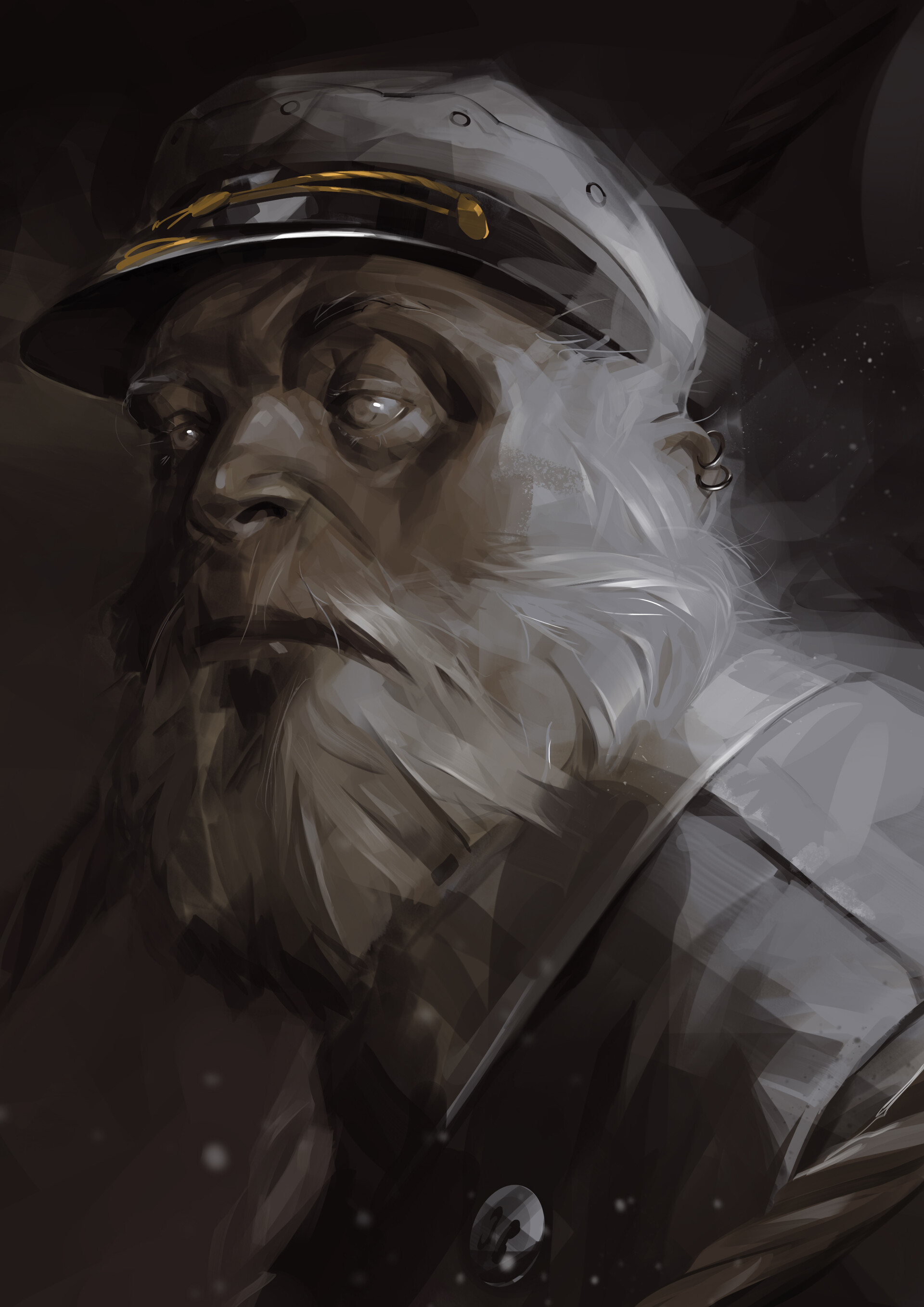 ArtStation - Old Captain