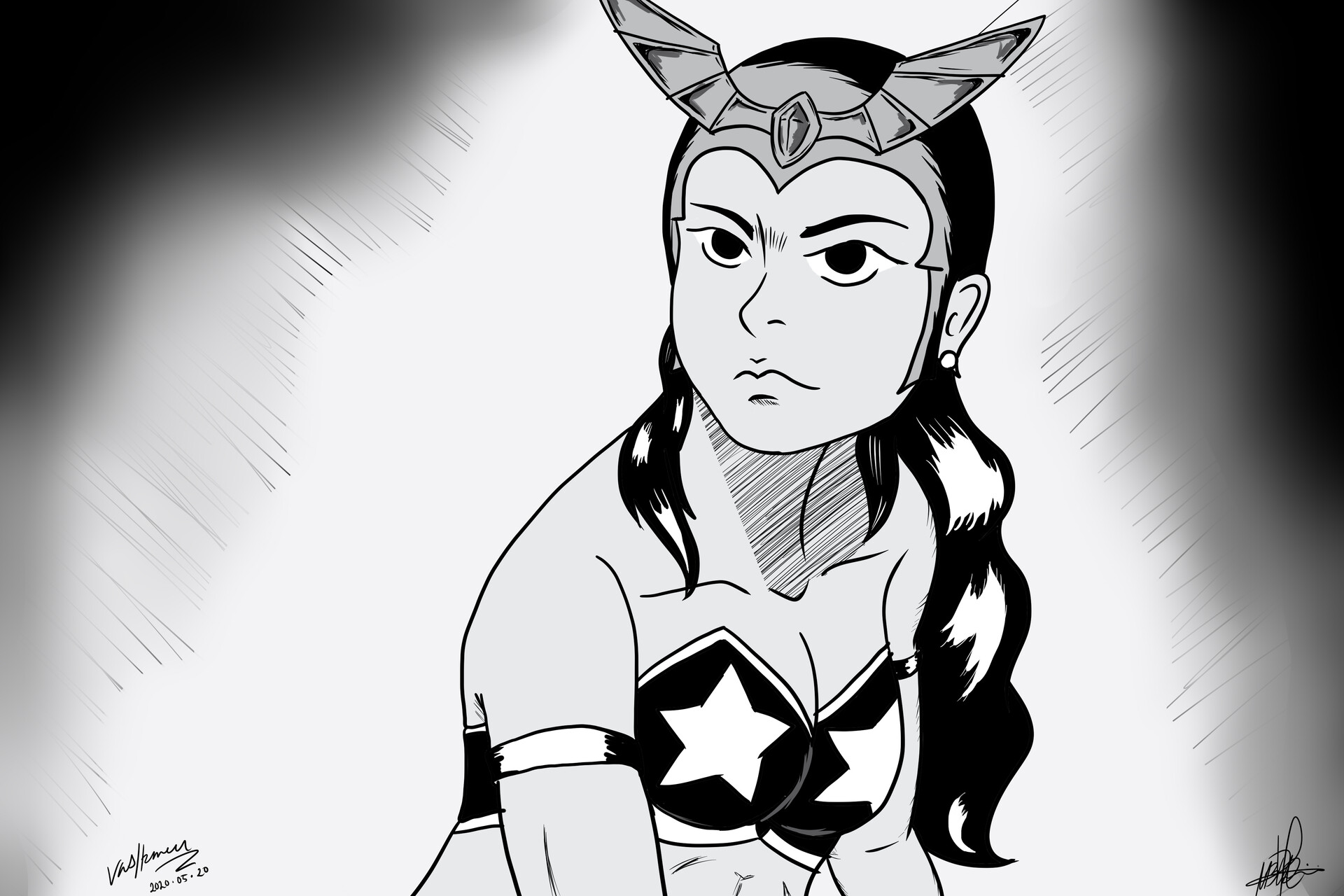 ArtStation - Sailor Moon Redraw Challenge: Darna