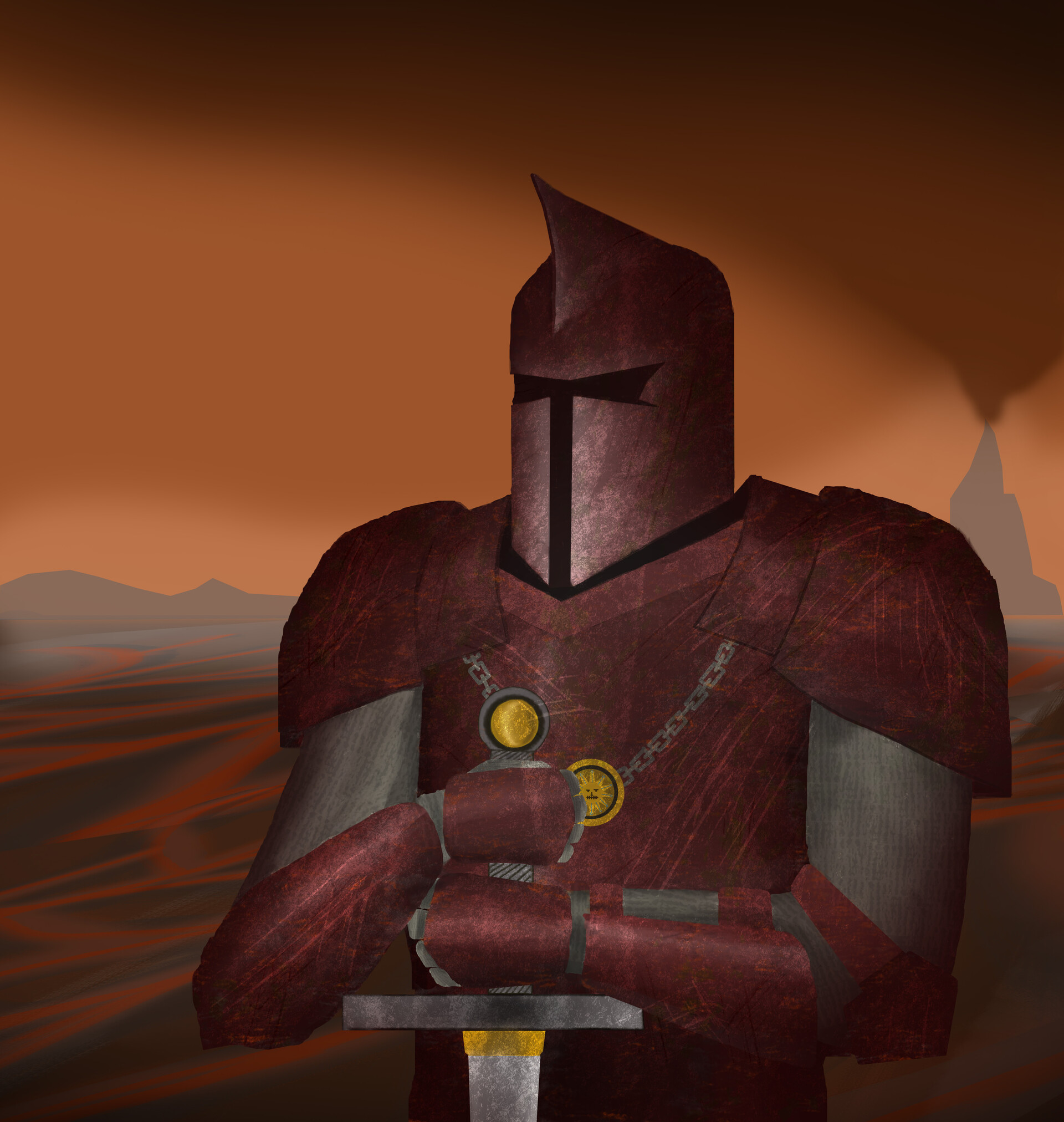 ArtStation - knight of hell