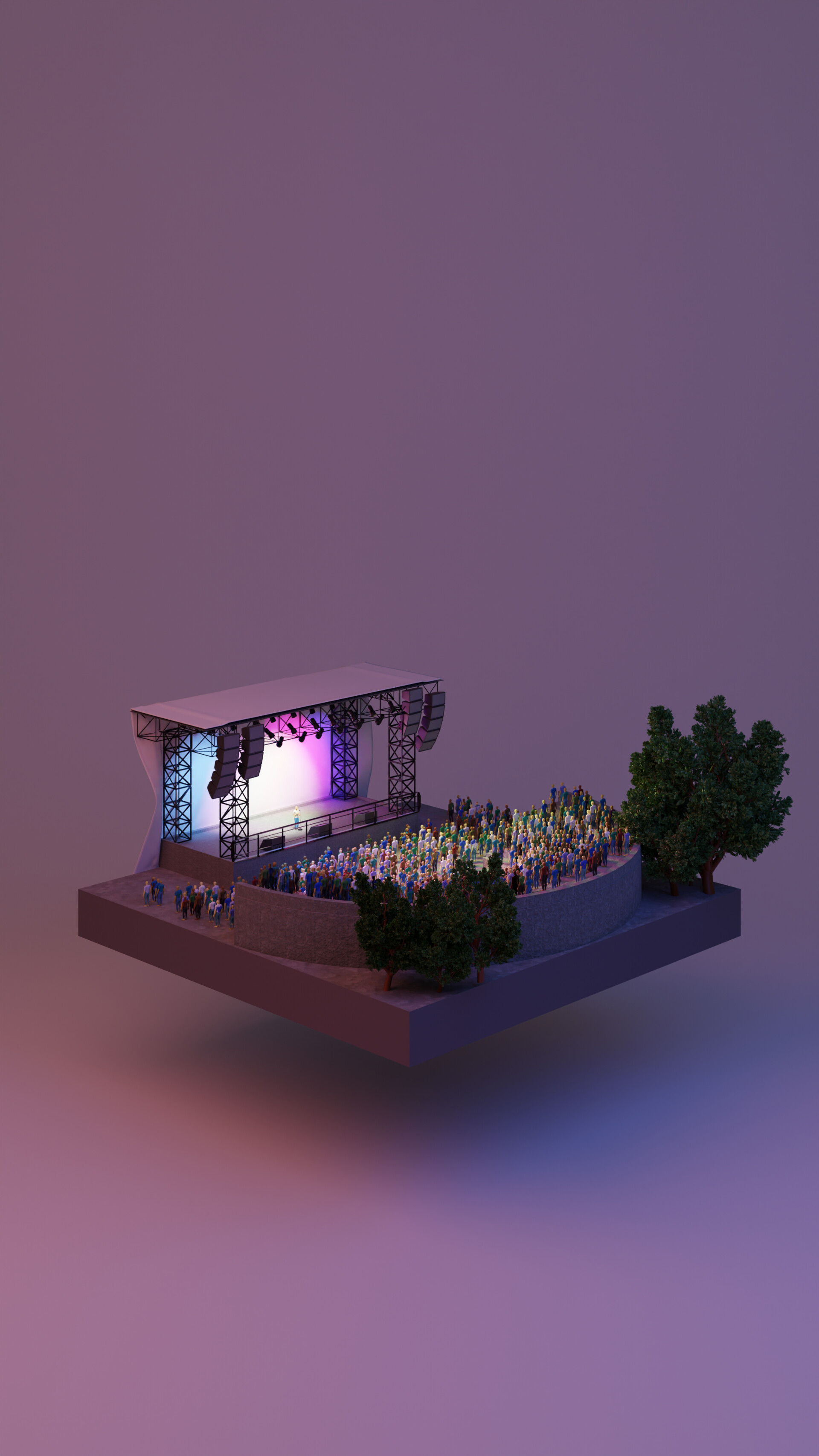 ArtStation - HD CubeWorld 2 - Outdoor Concert