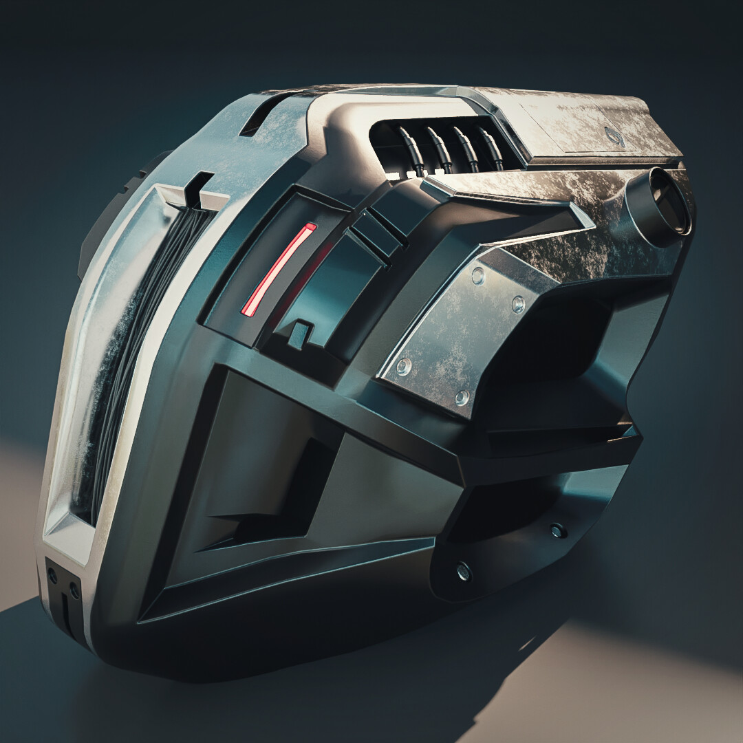 ArtStation - Robot Head Concept